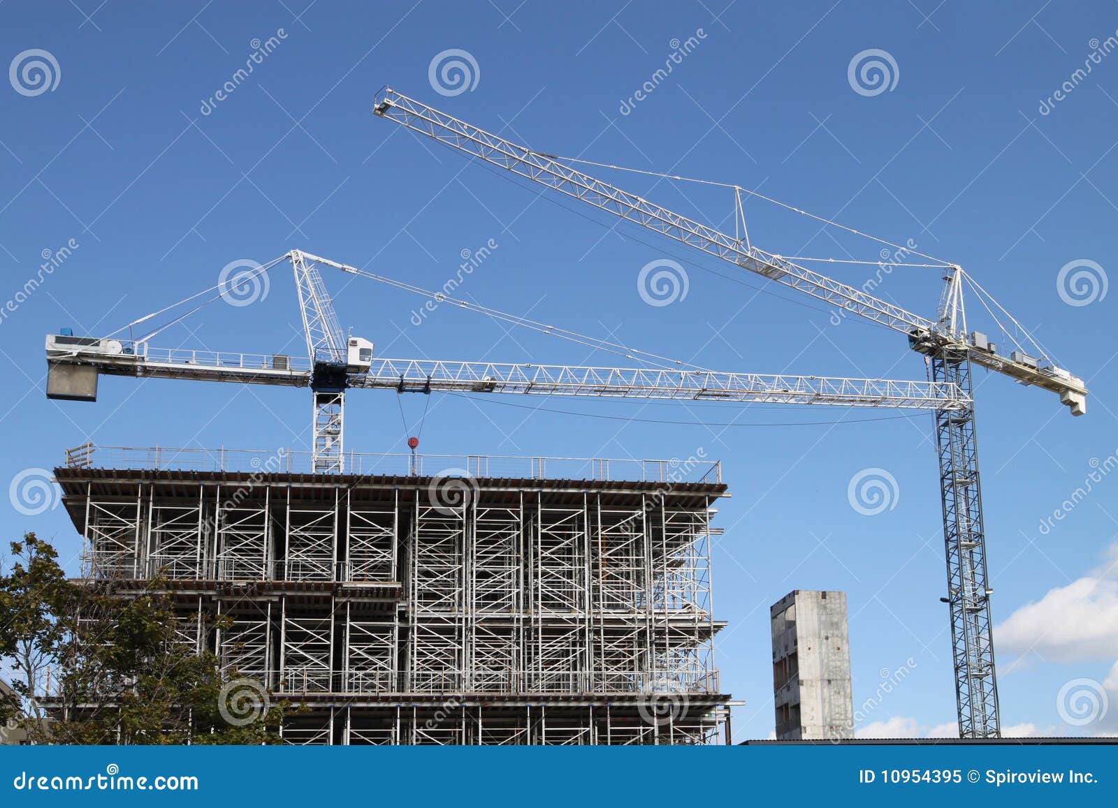 Construction Industrielle En Construction Image stock - Image du ...