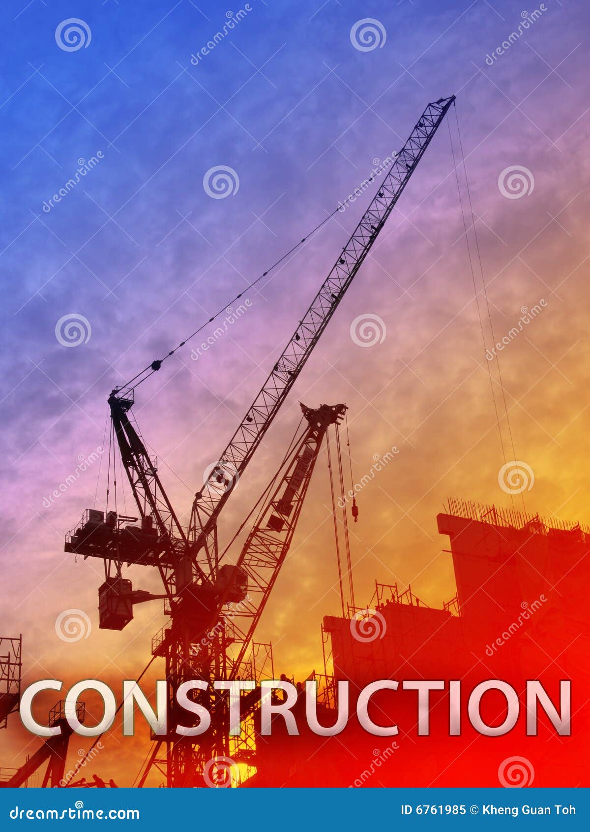 Construction industry stock illustration. Illustration of progress ...