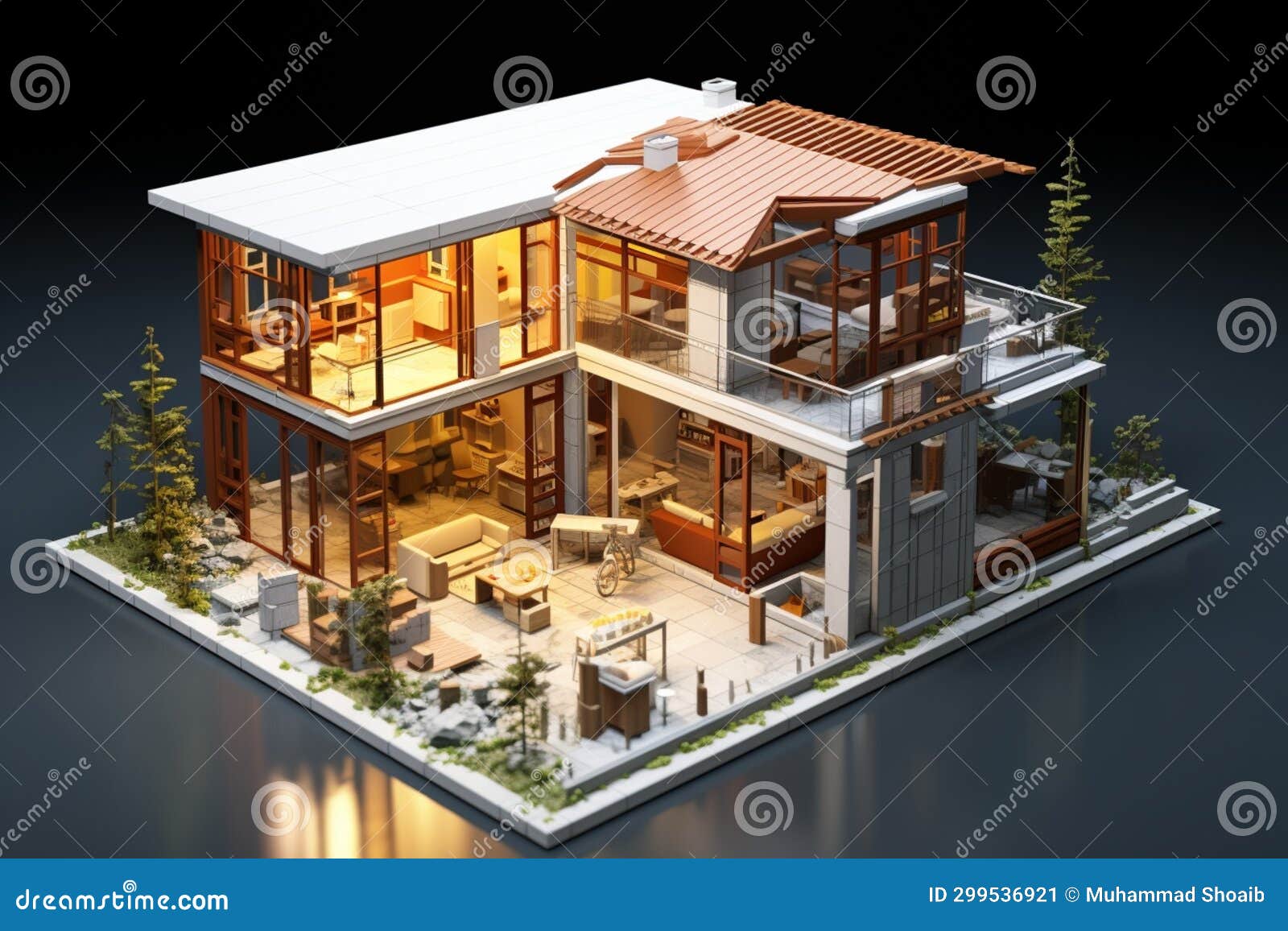 Construction Industry Concept Building House and Project Plans Stock ...