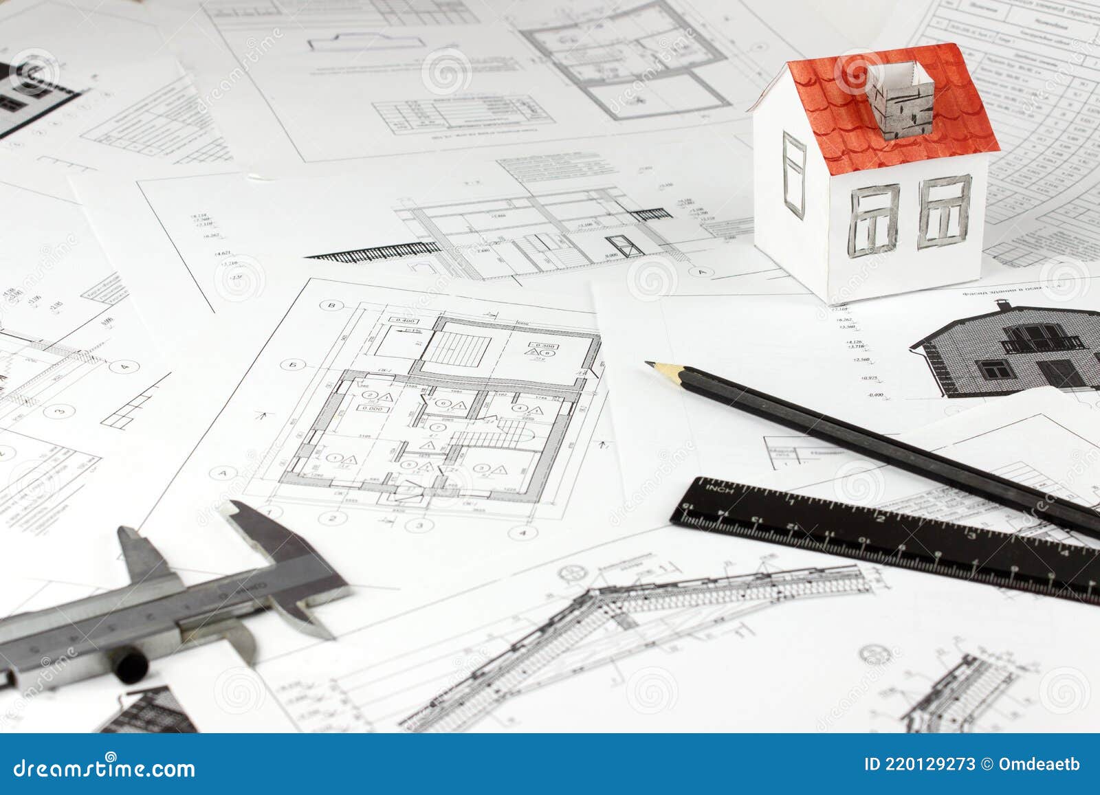 Architectural Site Plan Pencil Renderings