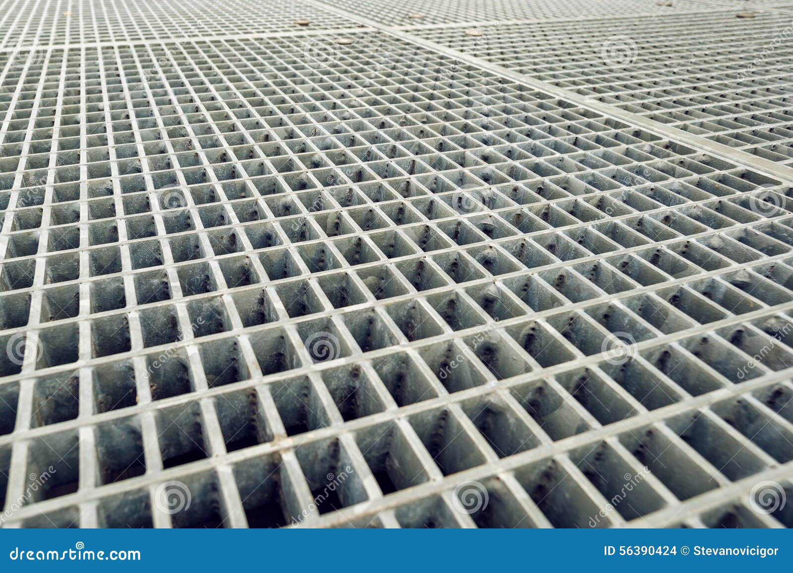 Construction Industry Metal Grid Plates Stock Photo - Image of pattern ...