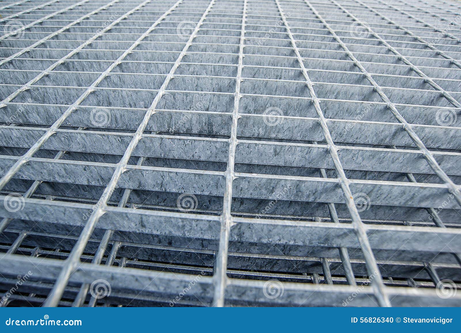 Construction Industry Metal Grid Plates Stock Photo - Image of building ...