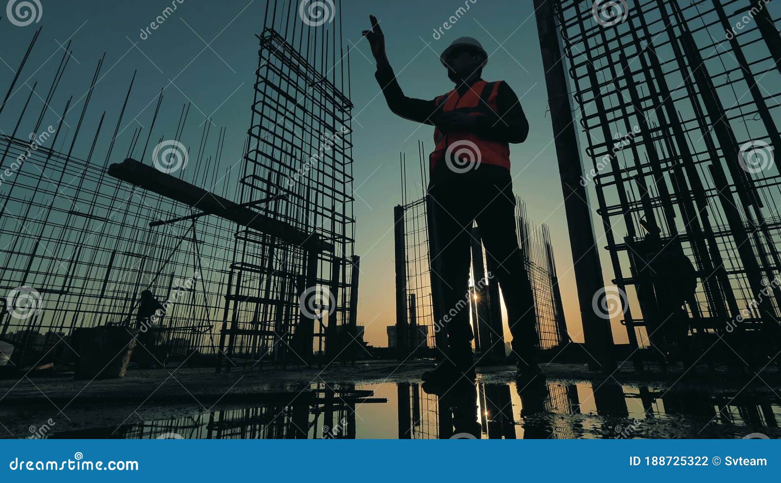 Construction Industry, Construction Project, Building Process during ...