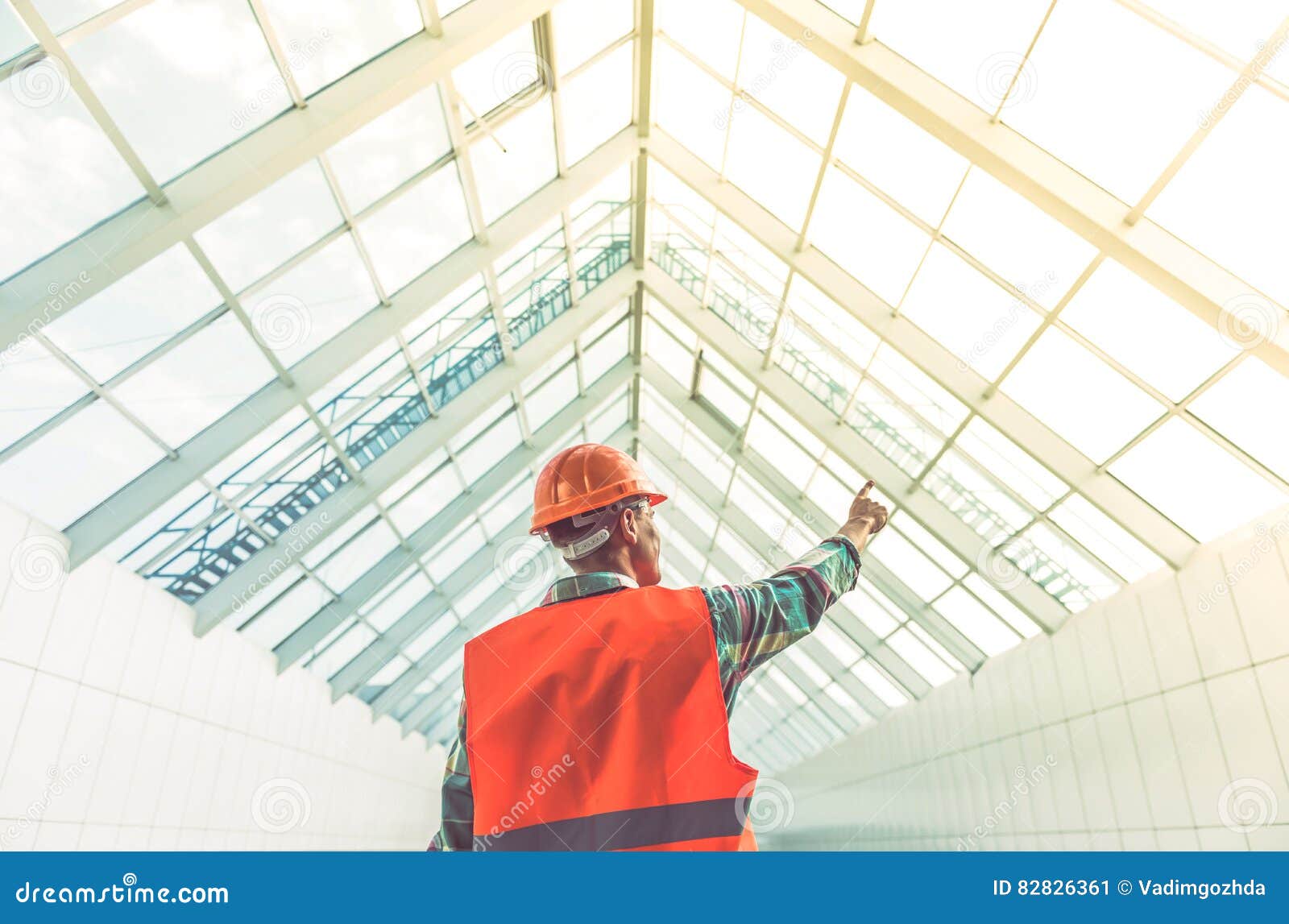 Construction Industry Workers Stock Image - Image of helmet ...