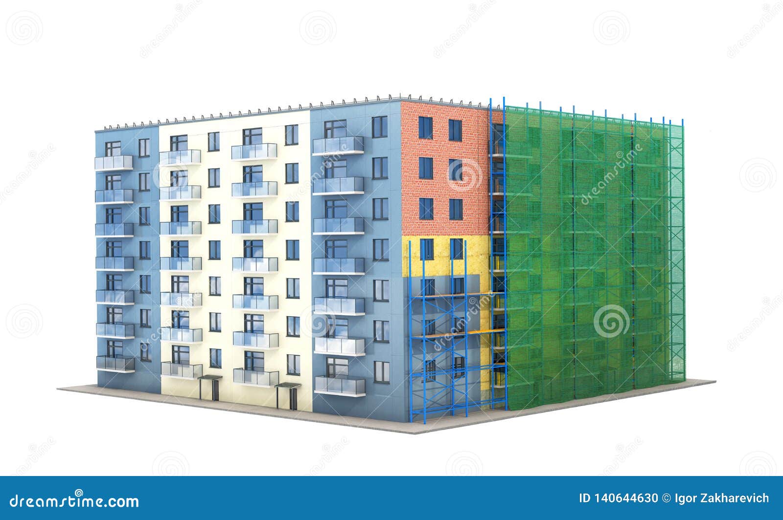 Construction and Insulation of Residential Building with Forests and ...
