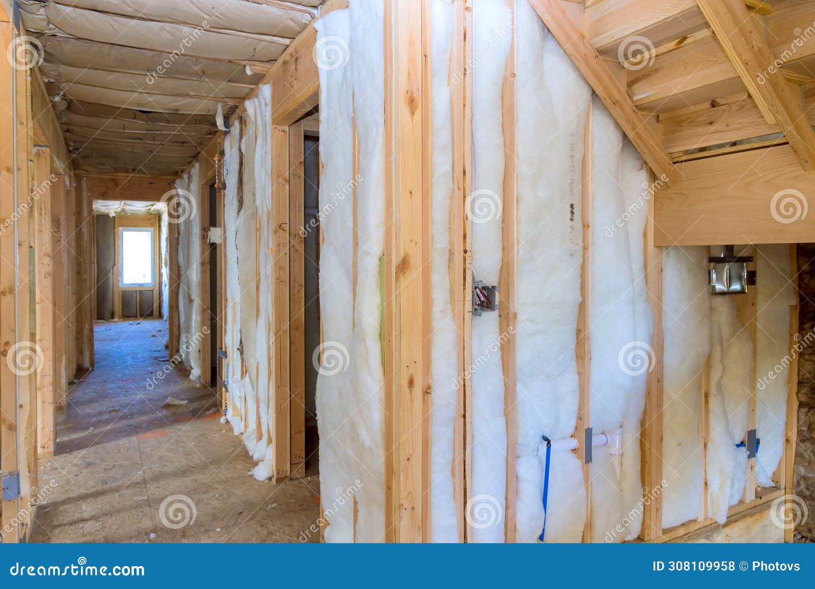 Construction of an Insulation Wall in a New Residential Building Stock ...