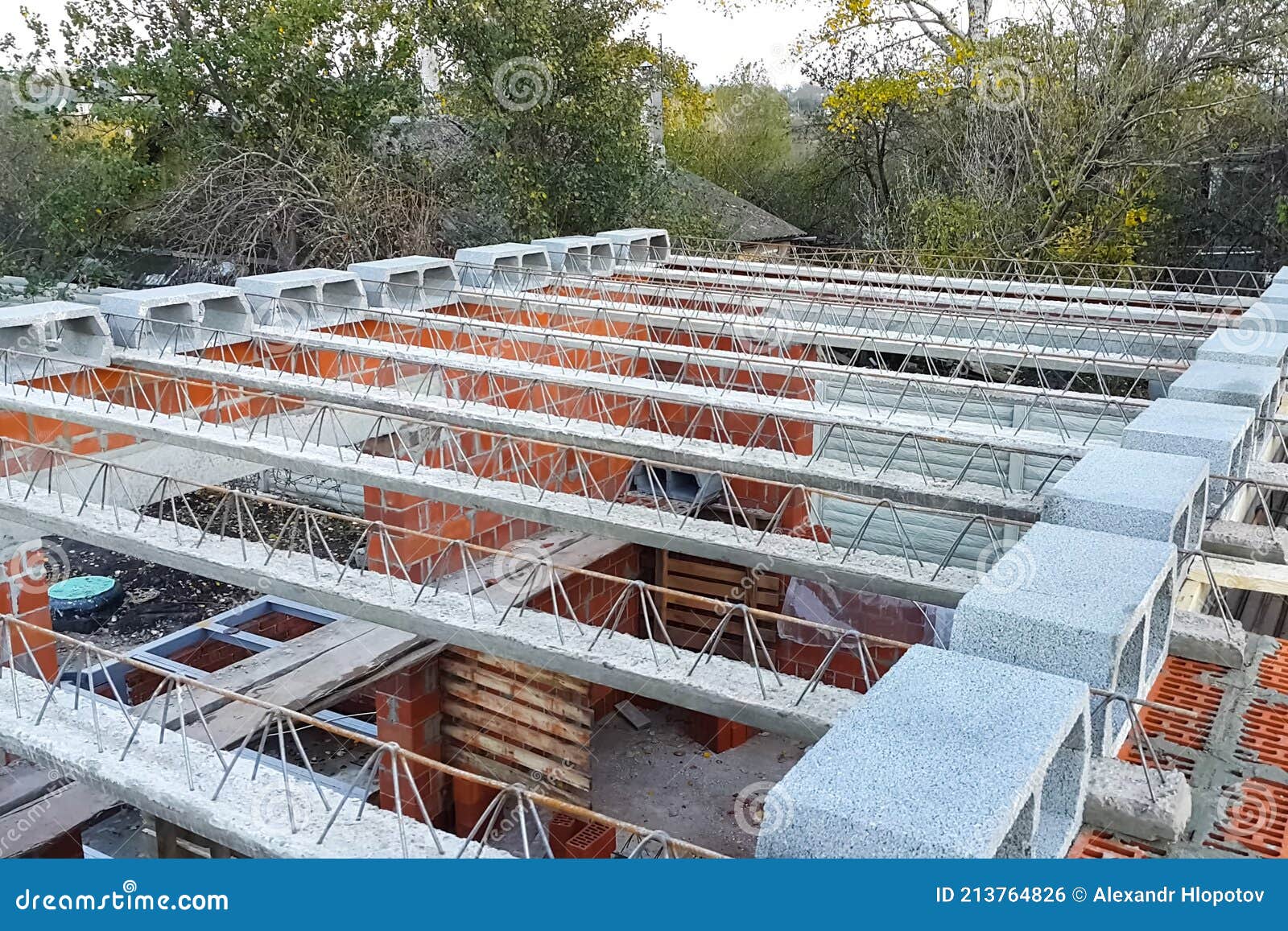 Construction of Inter-storey Floors during Construction of an Ap Stock ...