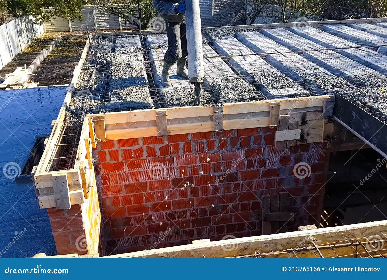 Construction of Inter-storey Floors during Construction of an Ap Stock ...