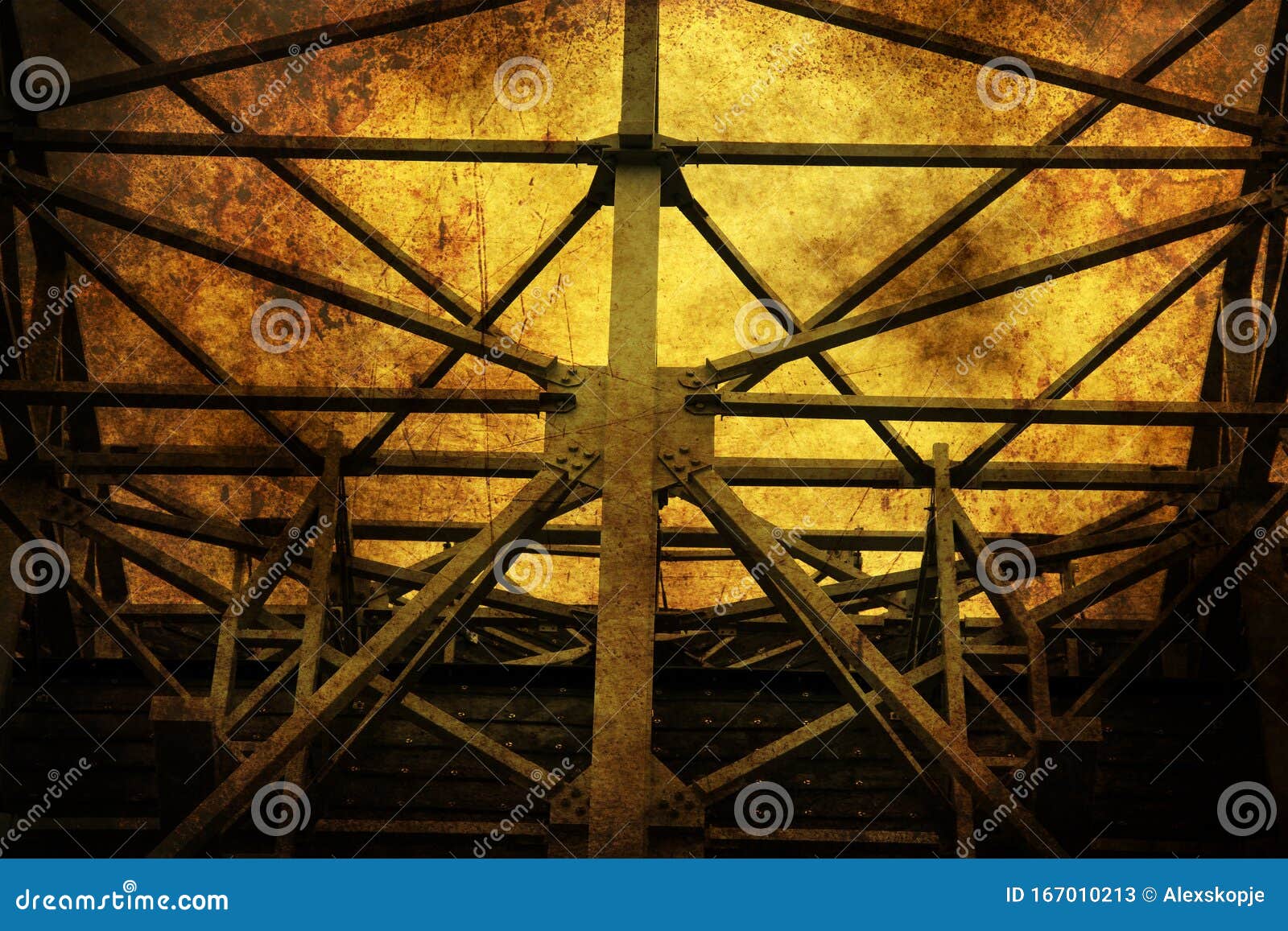 Construction Joints on Grunge Background Stock Image - Image of ...