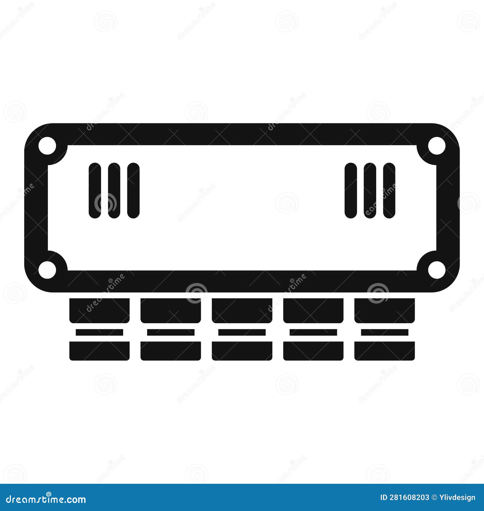 Construction Junction Box Icon Simple Vector. Safety Wall Stock Vector ...