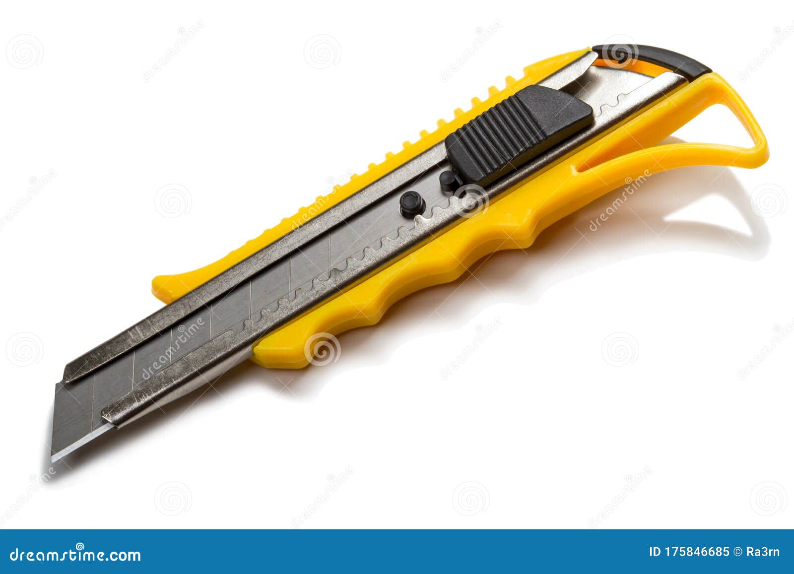Construction Knife on White Stock Image - Image of knife, isolated ...