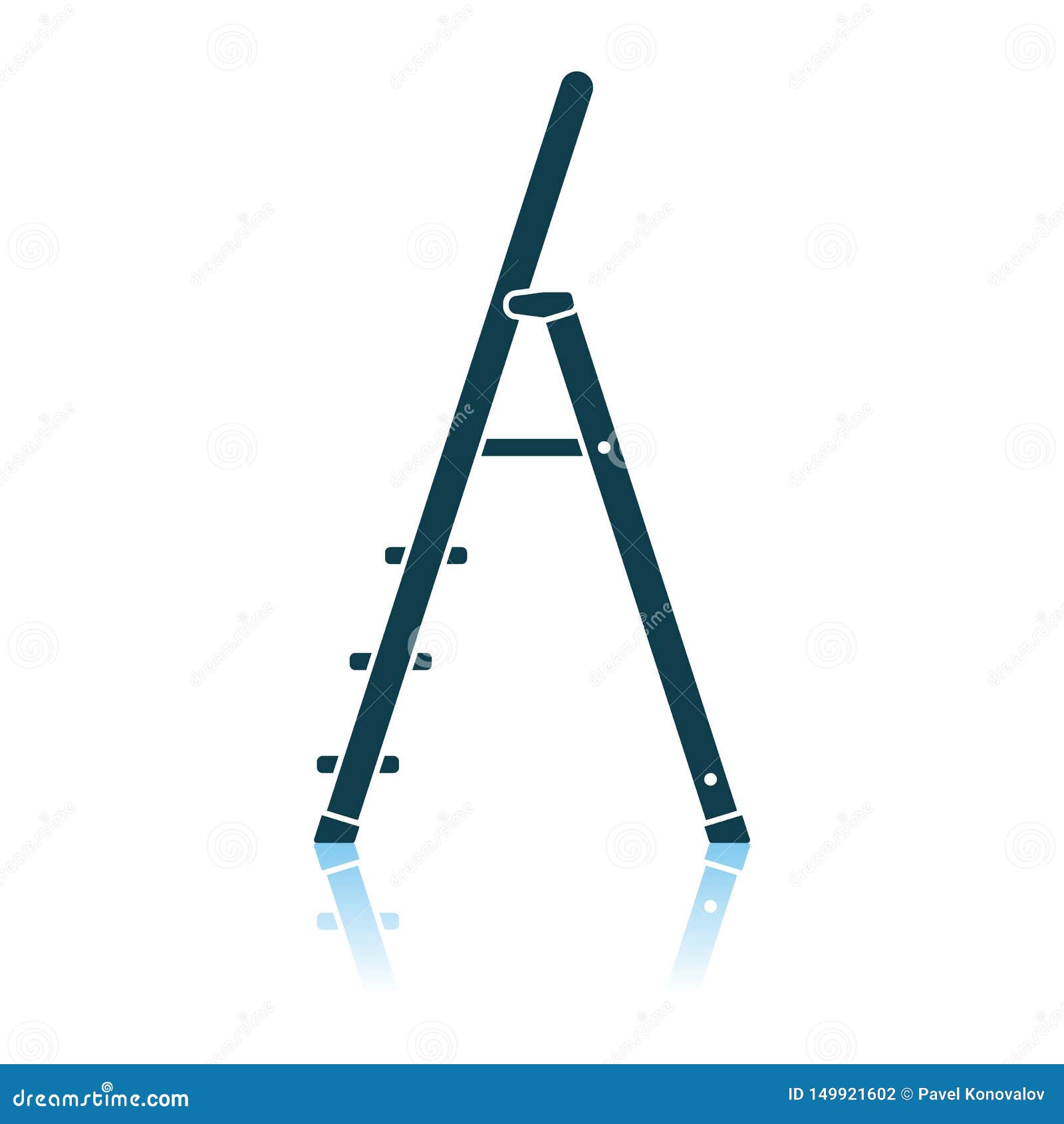 Ladder Icon, Ladder Symbol, Logo. Ladder Vector Illustration / Railway ...