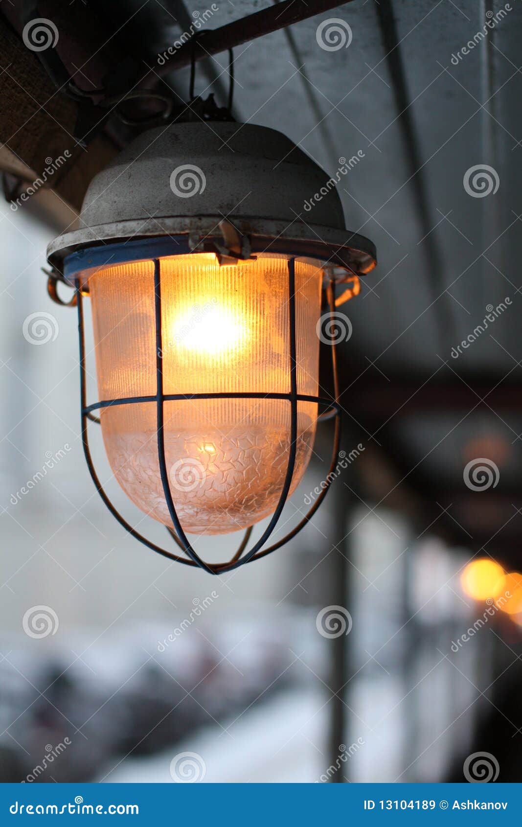 Construction lamp stock image. Image of cityscape, light - 13104189