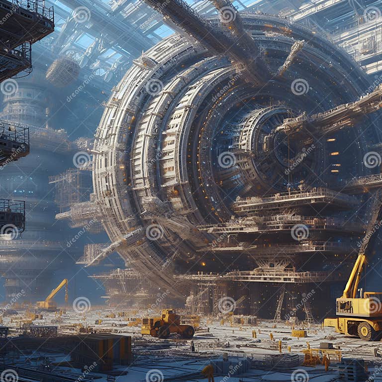 Construction of a Large Interplanetary Space Ship for Travel To Other ...