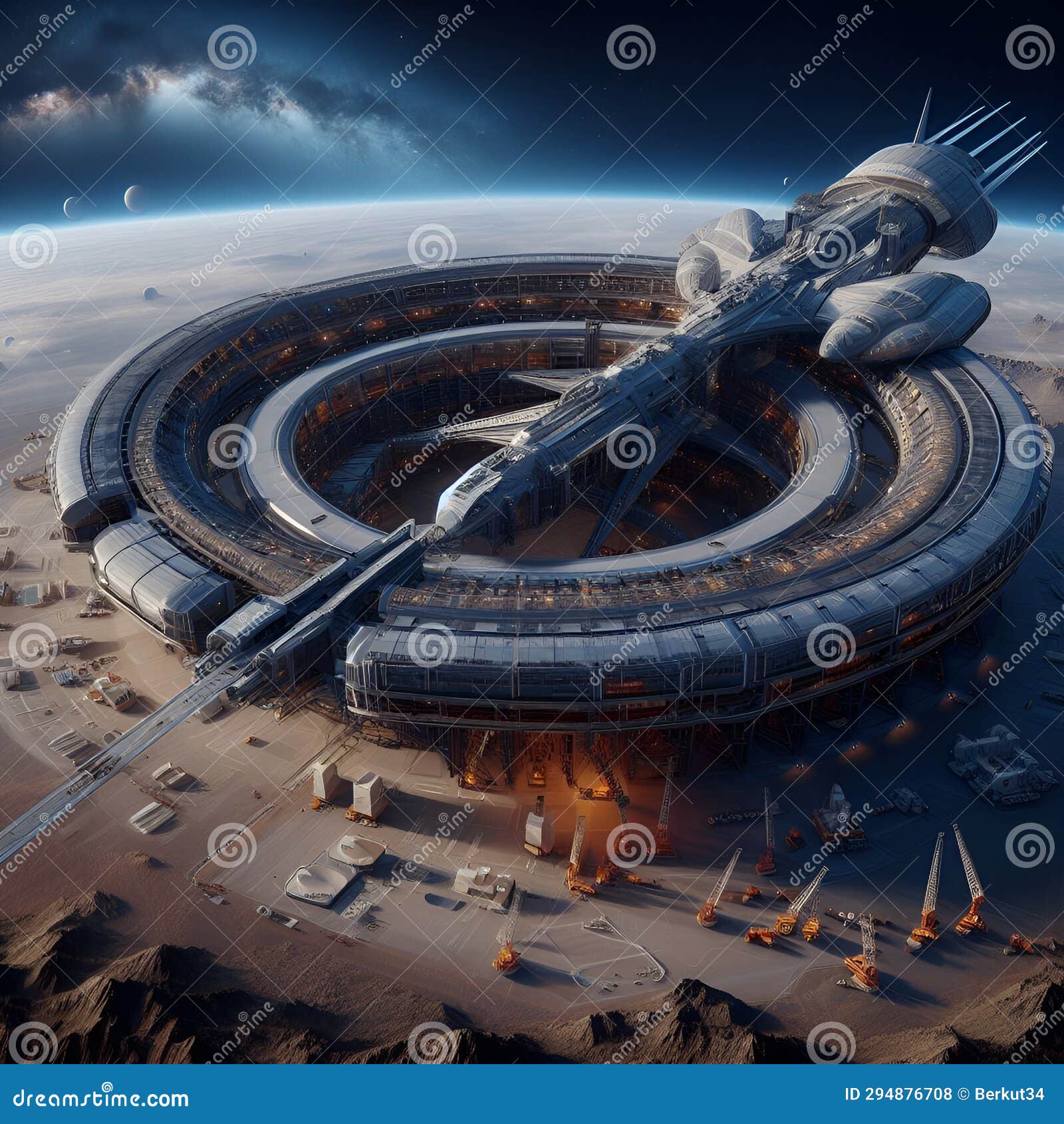 Construction of a Large Interplanetary Space Ship for Travel To Other ...