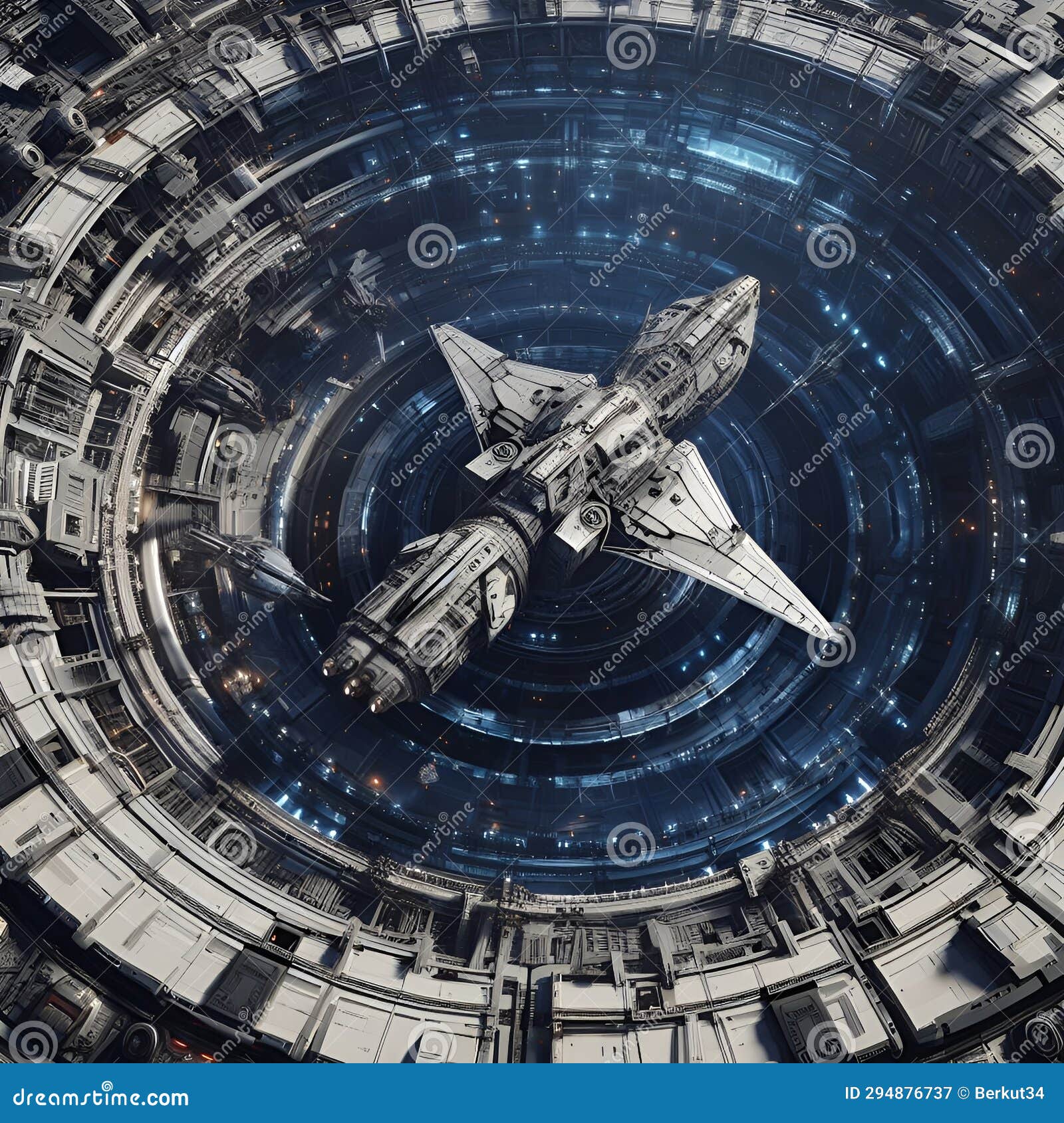 Construction of a Large Interplanetary Space Ship for Travel To Other ...