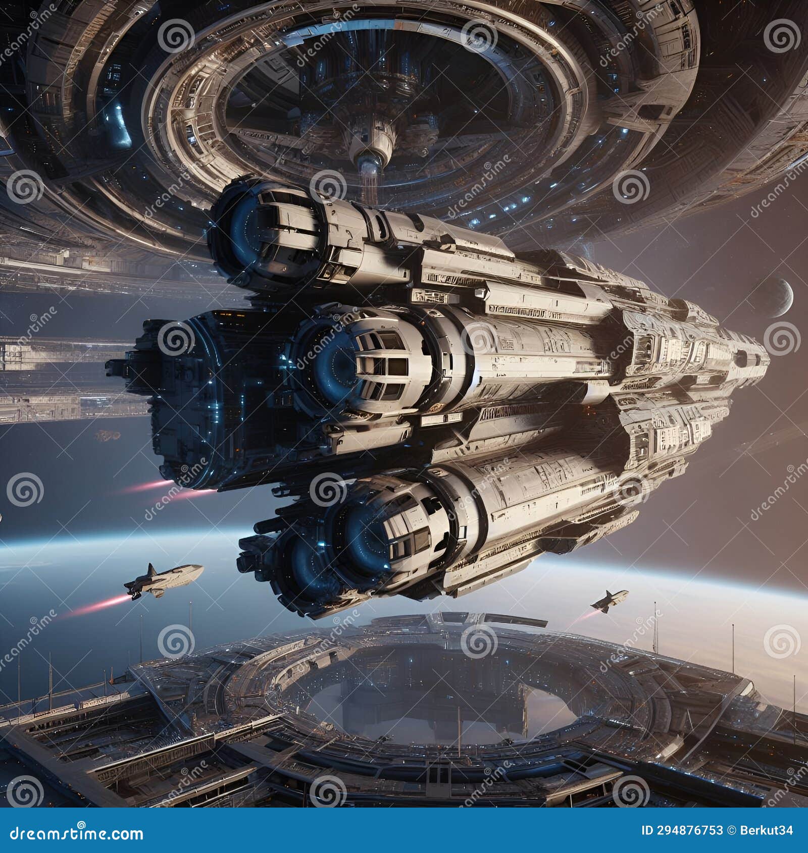 Construction of a Large Interplanetary Space Ship for Travel To Other ...