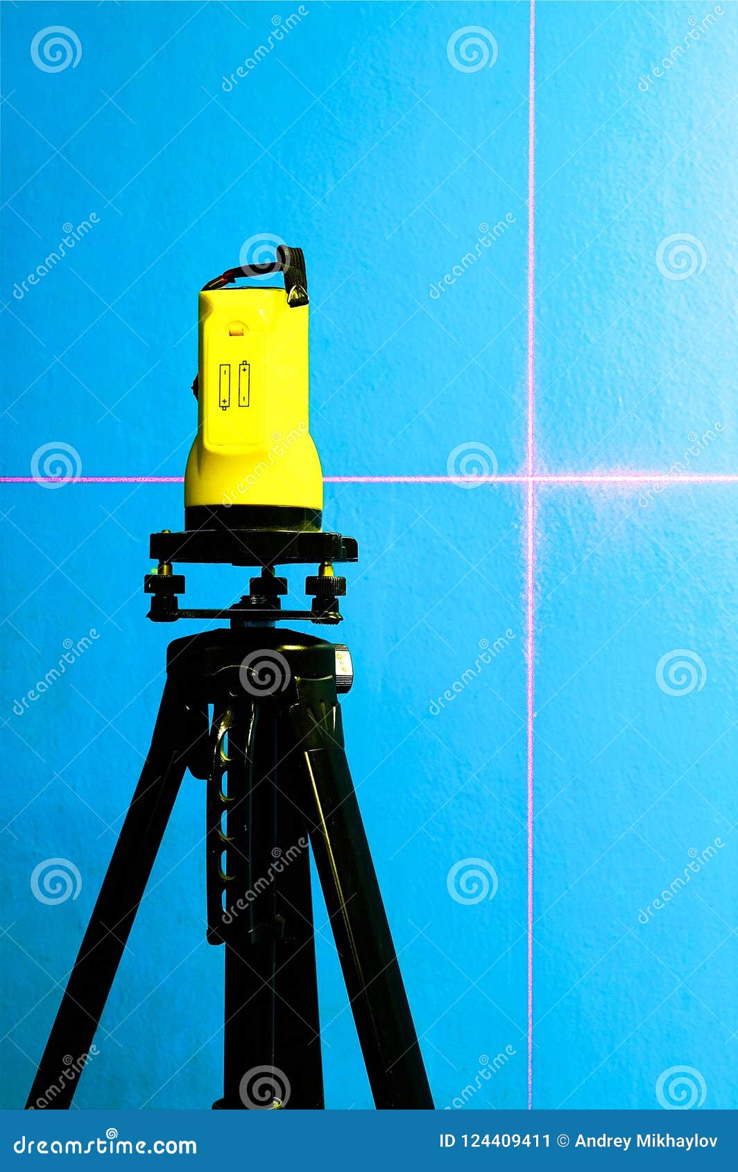Laser Measurement Level for Construction Works, Small Depth of ...
