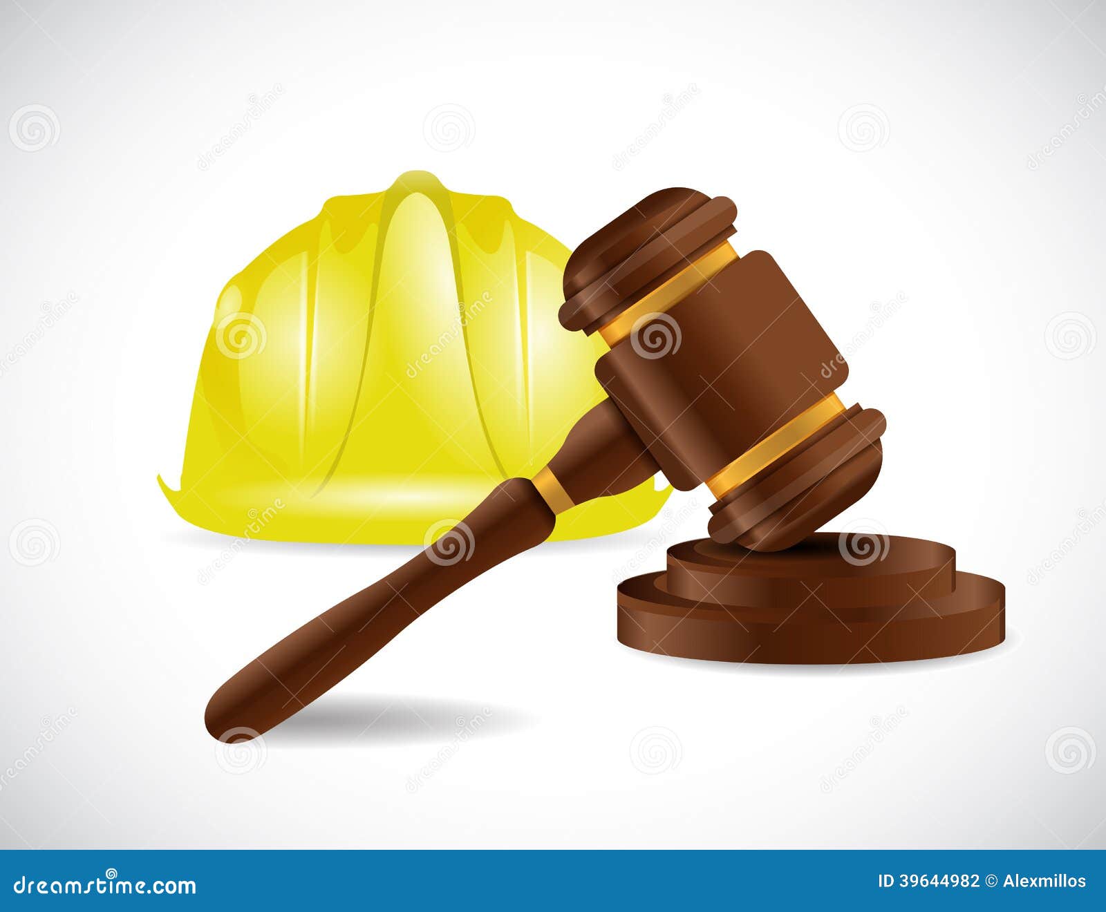 Construction Law Illustration Design Stock Illustration - Illustration ...