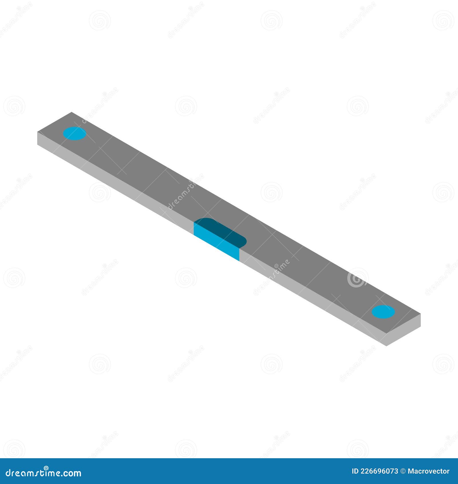 Construction Level Icon stock vector. Illustration of metal - 226696073