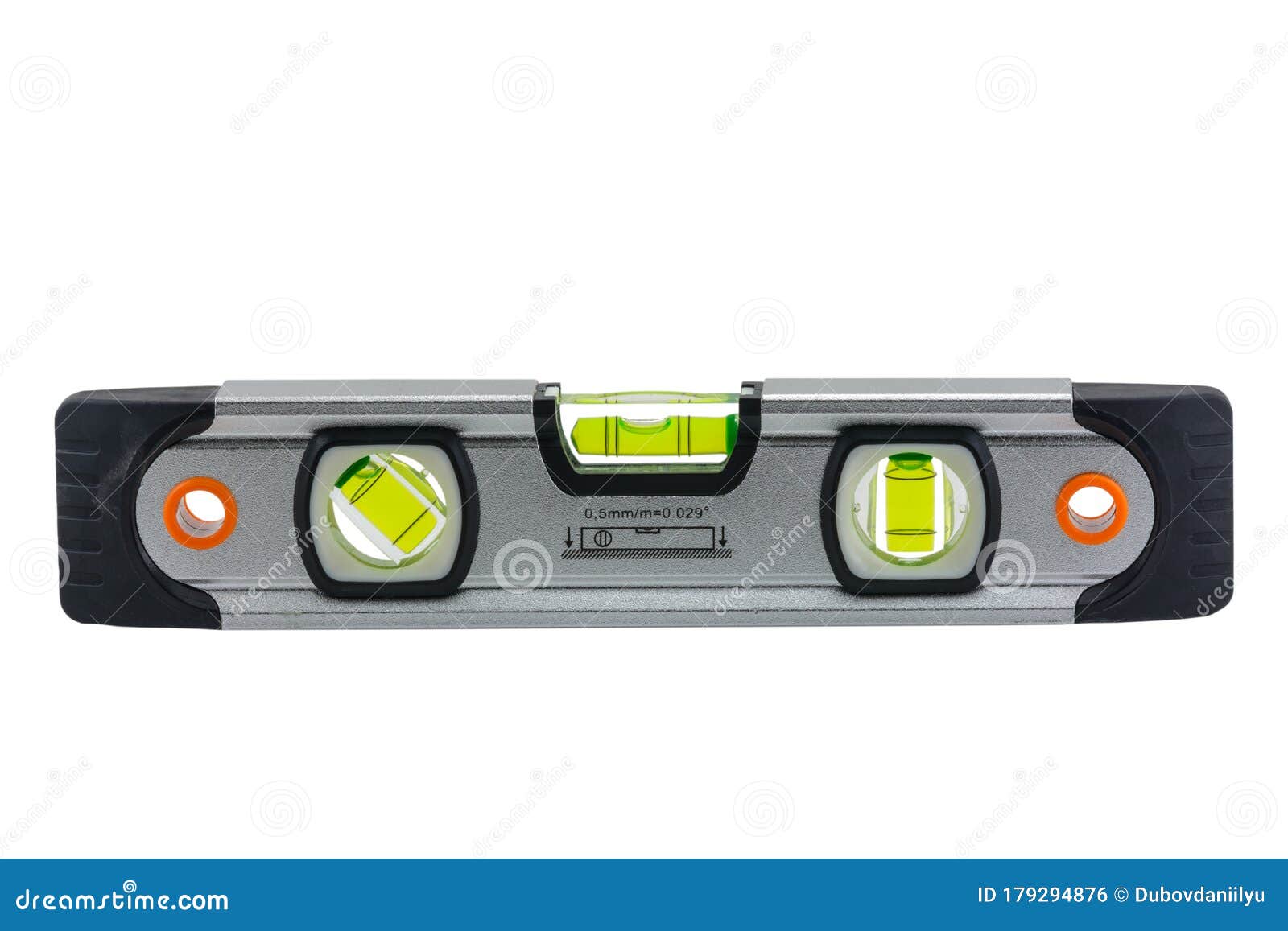 Construction Level Tool Isolated on White Stock Photo - Image of ...