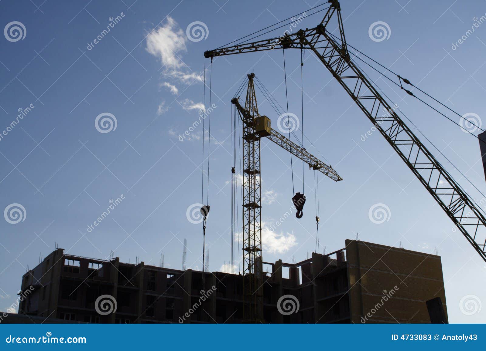 Construction and Lifting Tap Stock Image - Image of activity ...