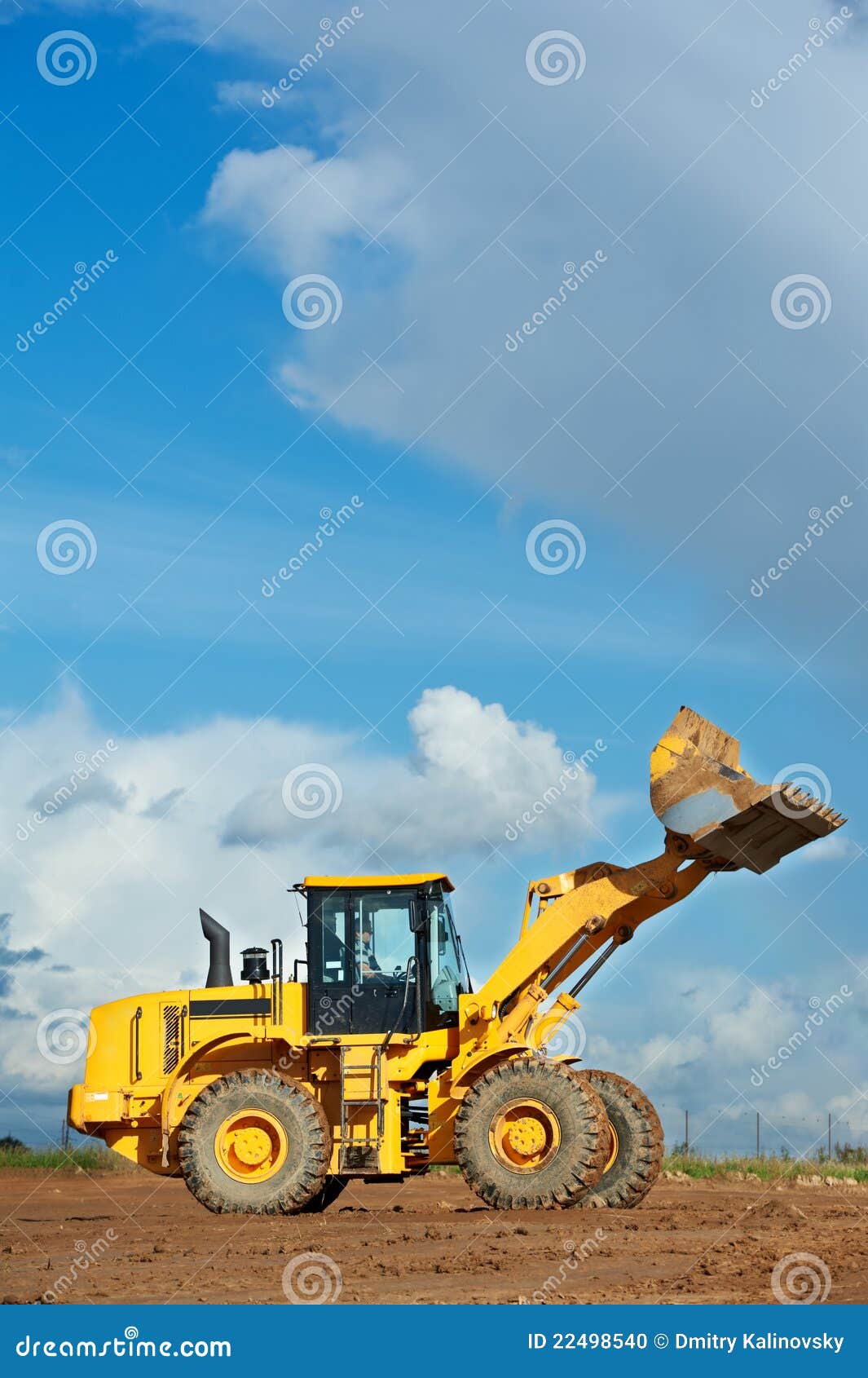 Construction Loader Excavator Royalty-Free Stock Image | CartoonDealer ...