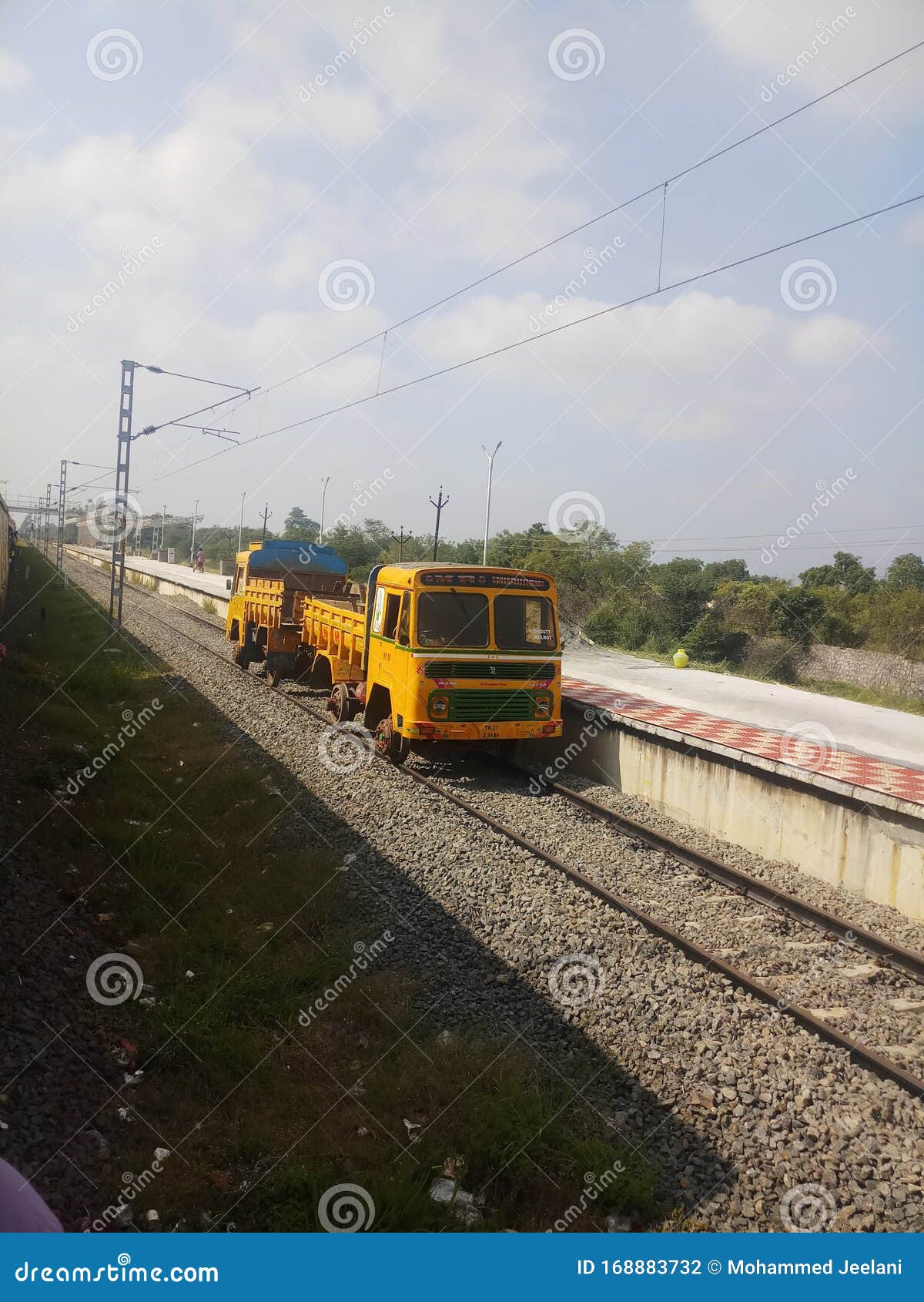Construction, Lorry, Pulling, Railroad, Platform Editorial Photography ...