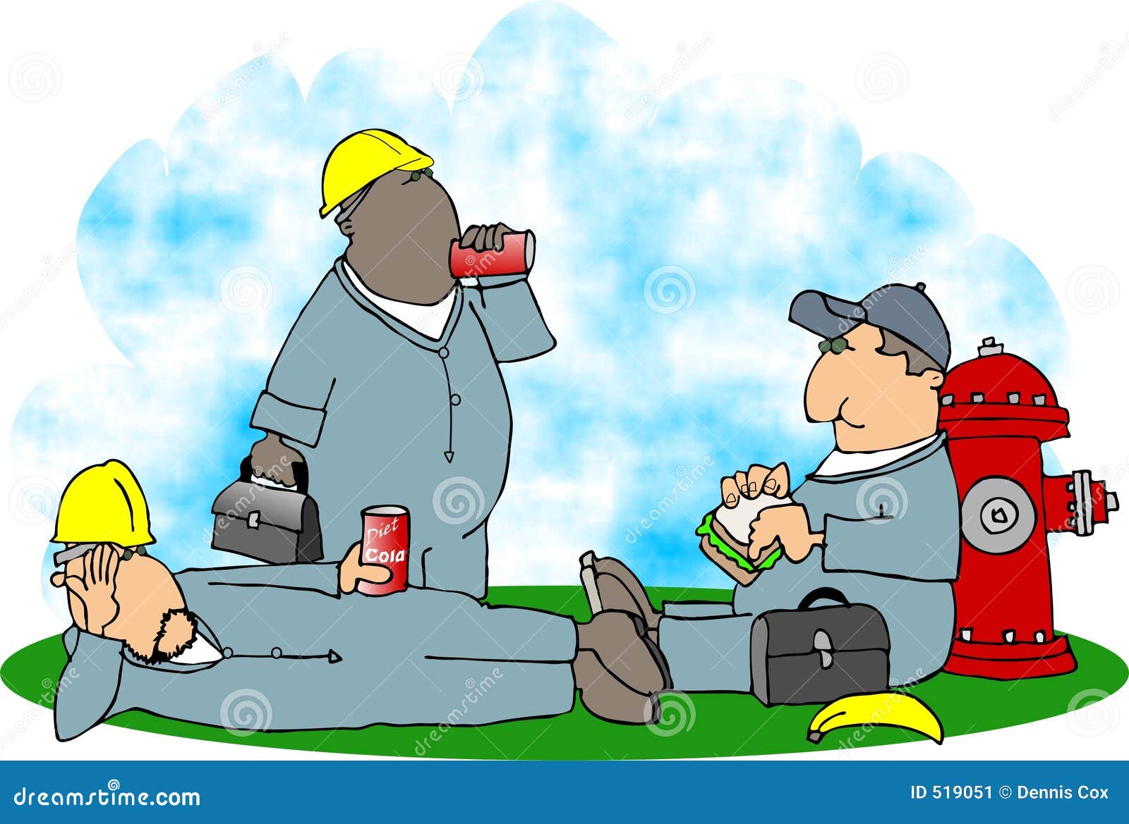 Lunch Break Vector Icon In 6 Different Modern Styles. Black, Two ...