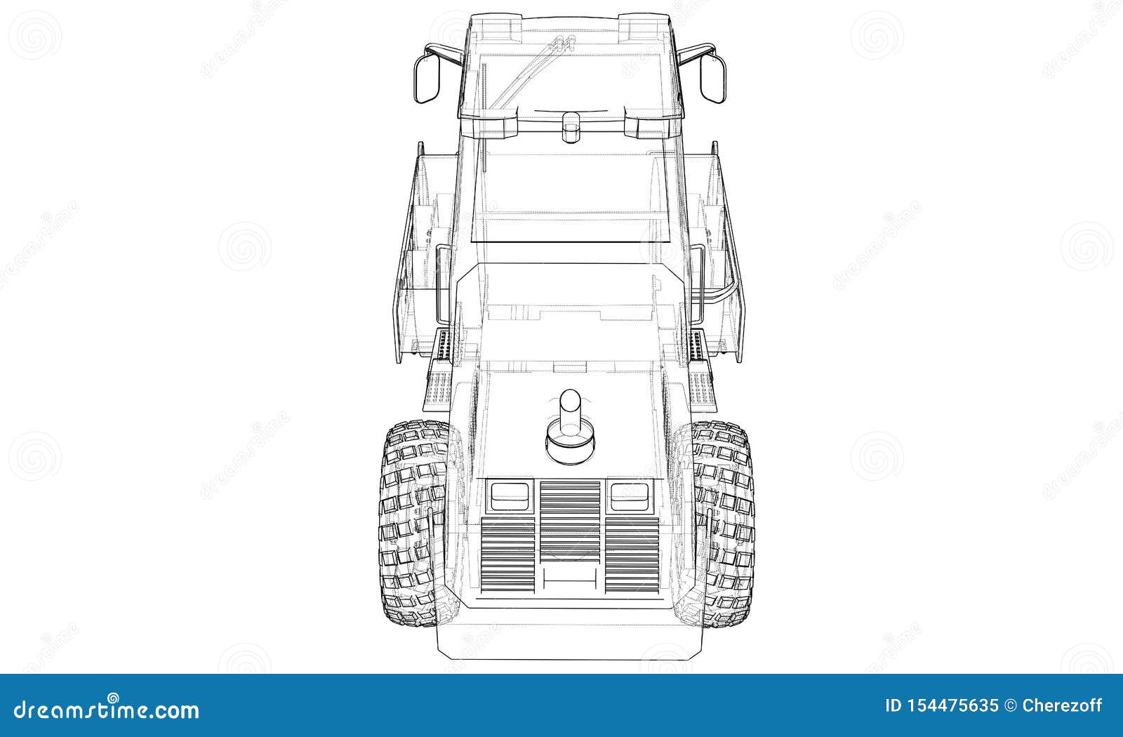 Construction Machine. Asphalt Compactor Vector Stock Vector ...