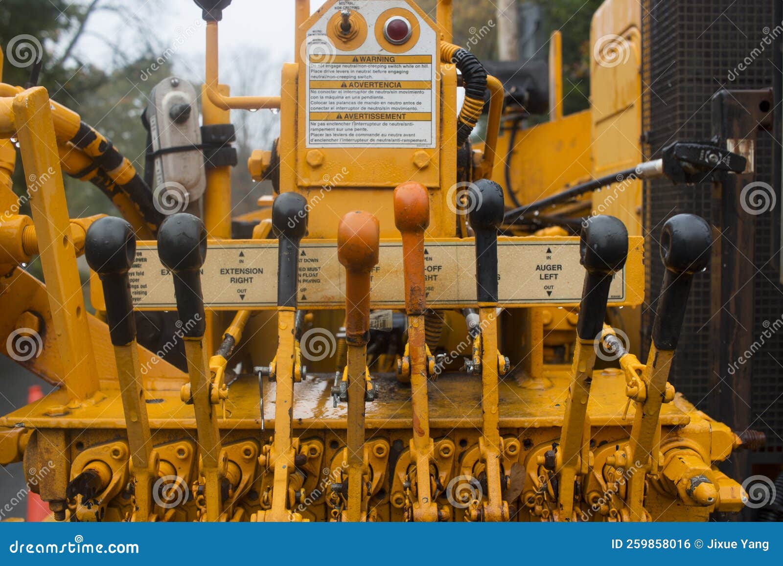 Construction Machine Operating System Stock Photo - Image of machinery ...