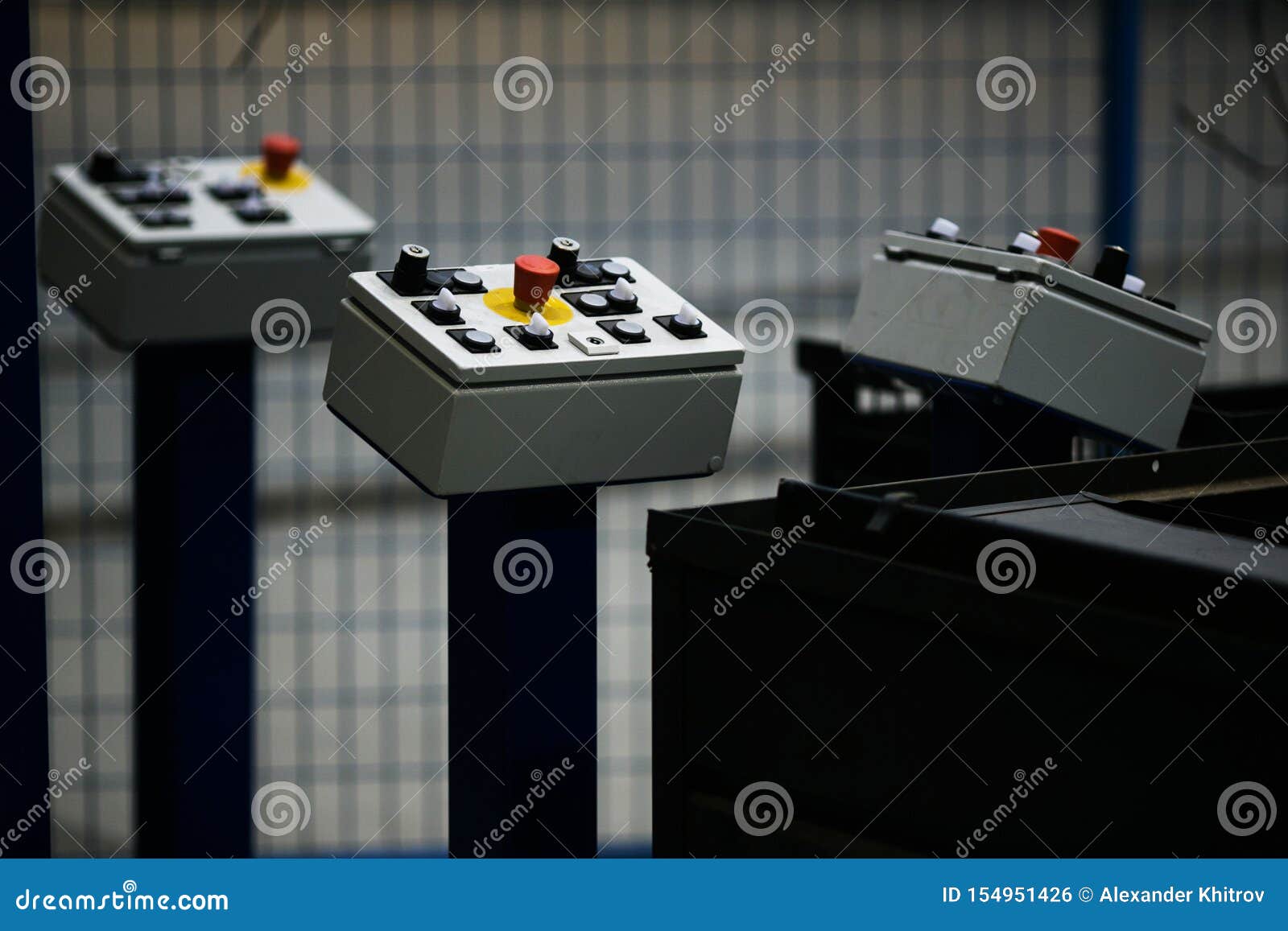Construction Machinery Control Panels Editorial Photo - Image of ...