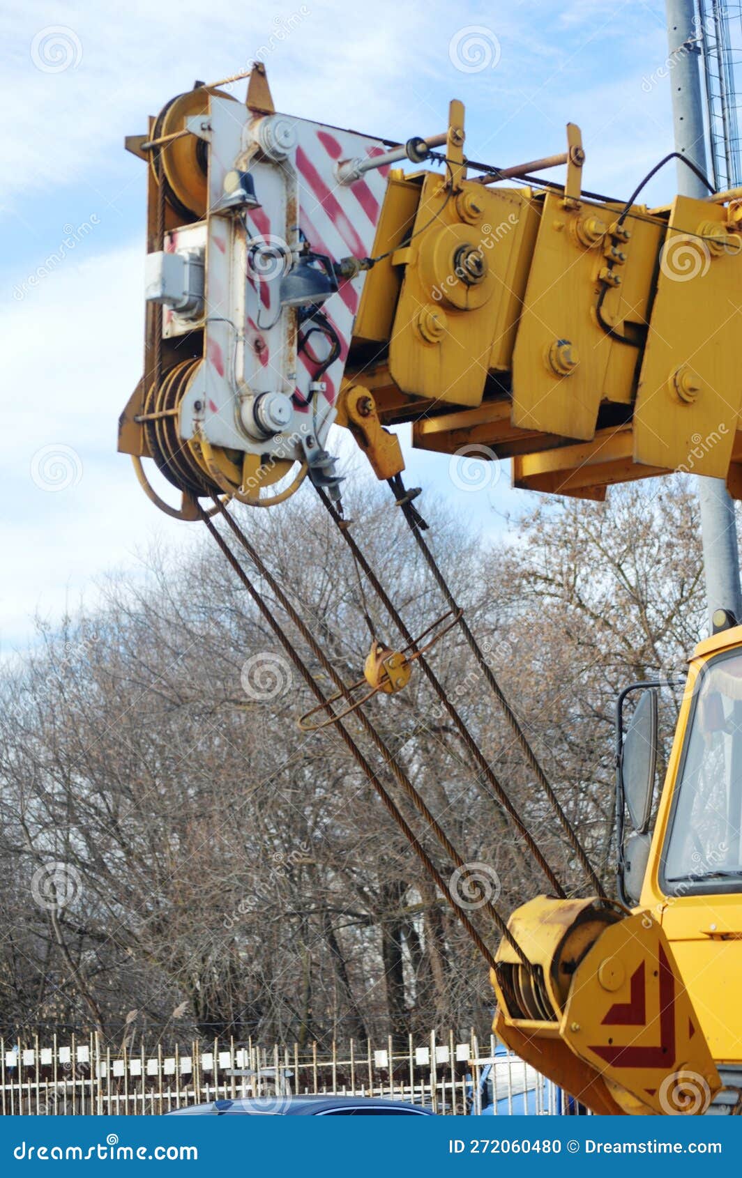 Construction machinery stock photo. Image of excavating - 272060480