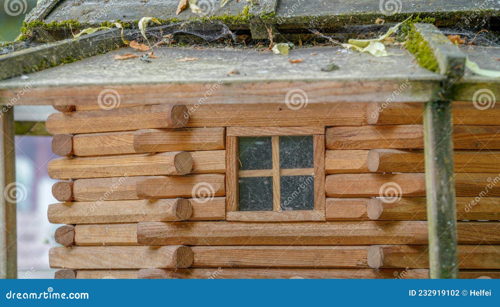 Construction Made of Wood in Skeleton Construction Carpenter or ...