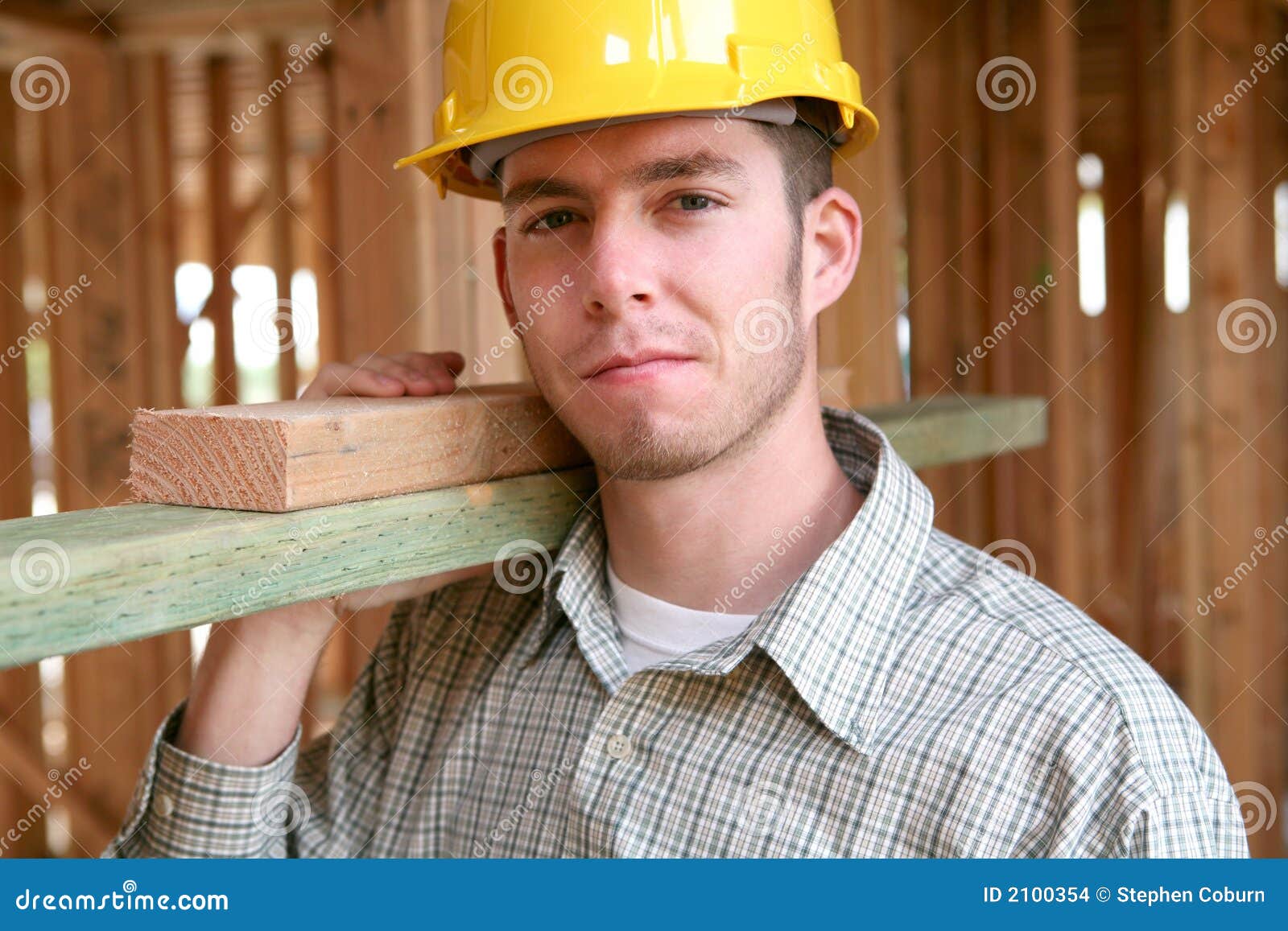 Construction Man stock photo. Image of repairman, industry - 2100354