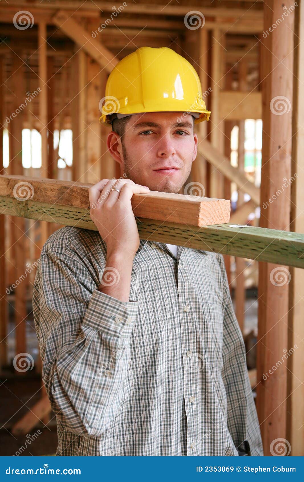 Construction Man stock image. Image of carry, home, construction - 2353069