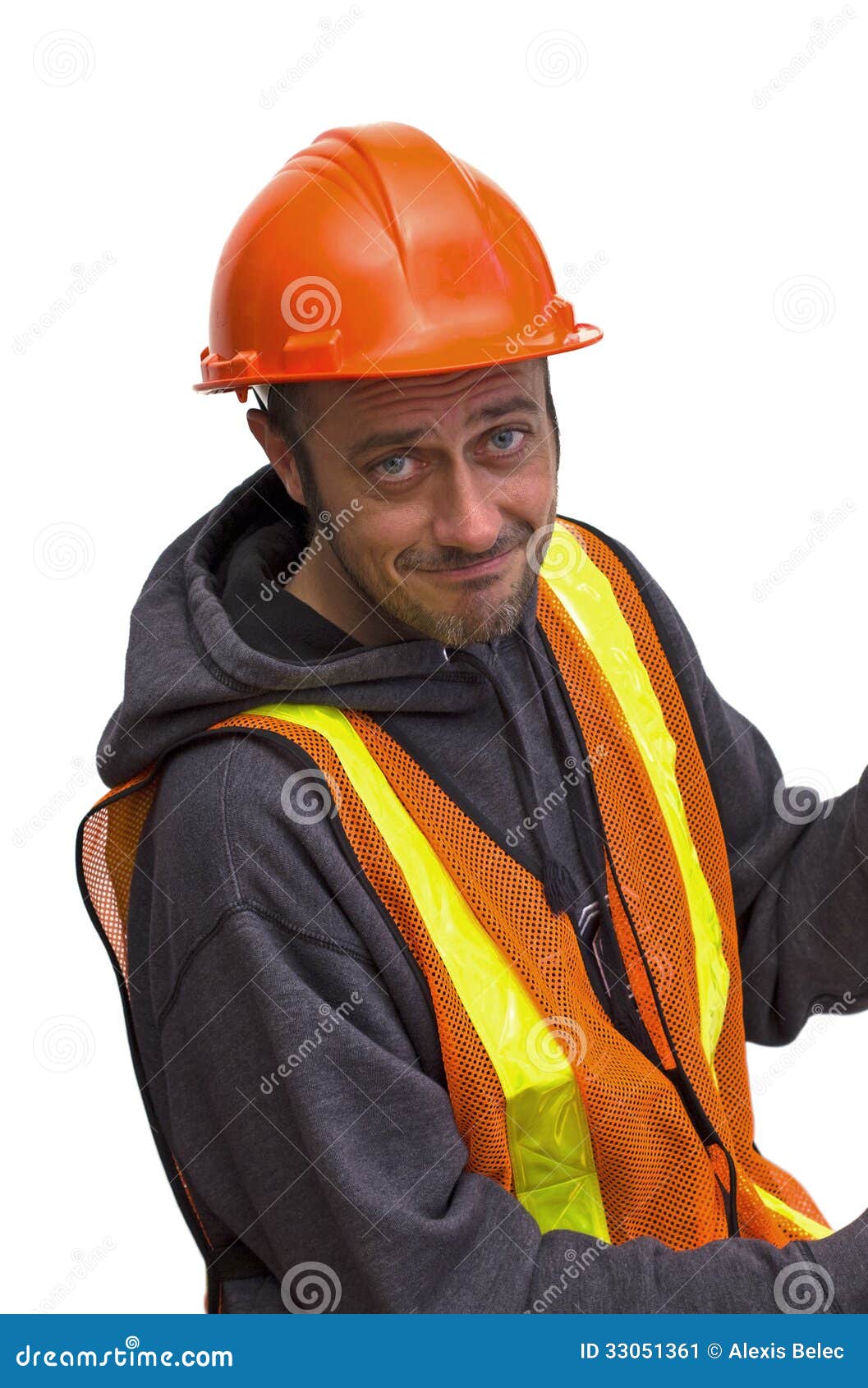 Construction Man Stock Image - Image: 33051361