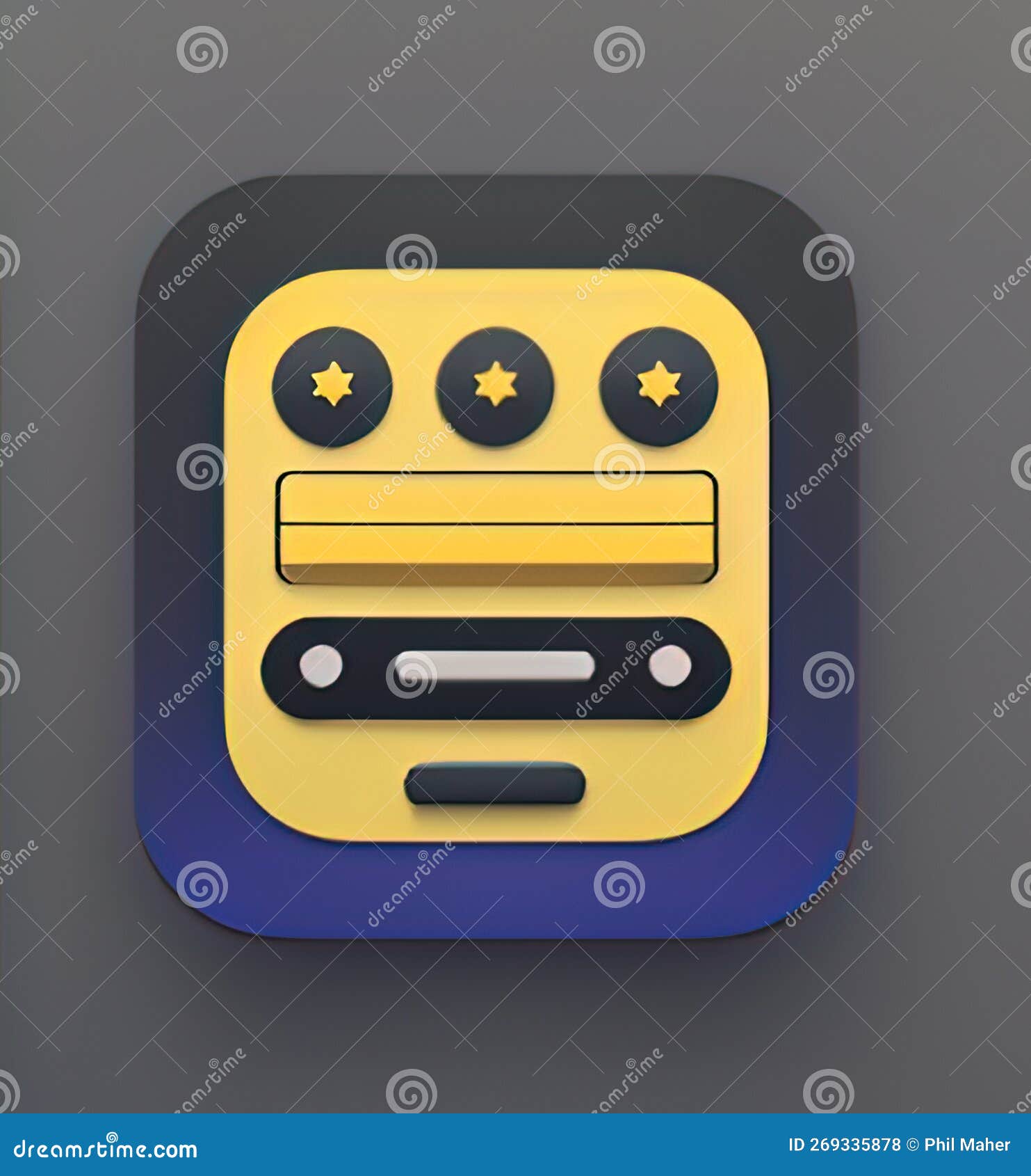 Construction and Management Simulation Software App Style Icon ...