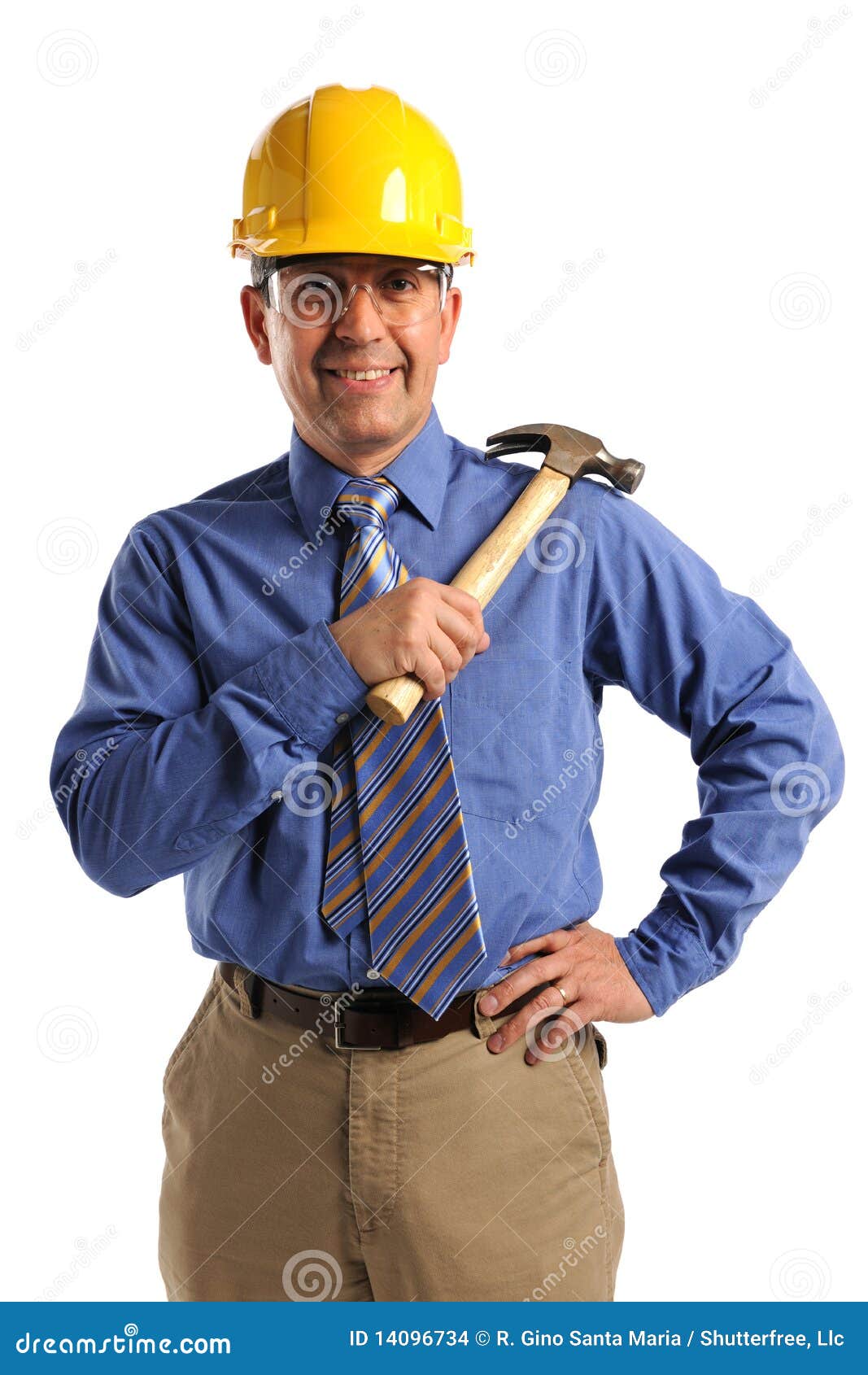Construction Manager stock photo. Image of architect - 14096734