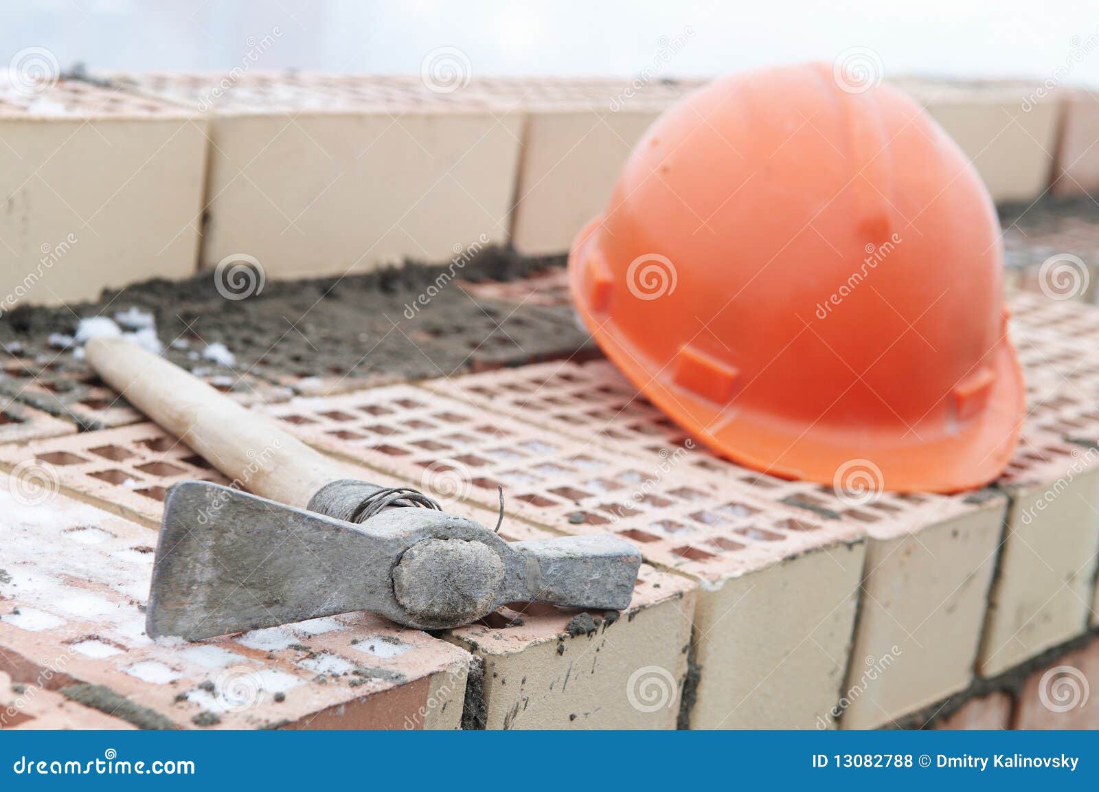 Construction Mason Equipment Stock Photo - Image of manual, trowel ...