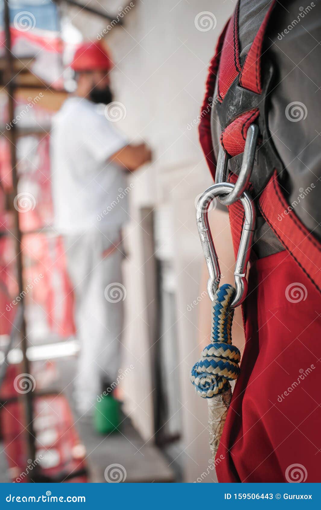 Construction Mason Worker Plastering Old Building Wall Using Cement ...