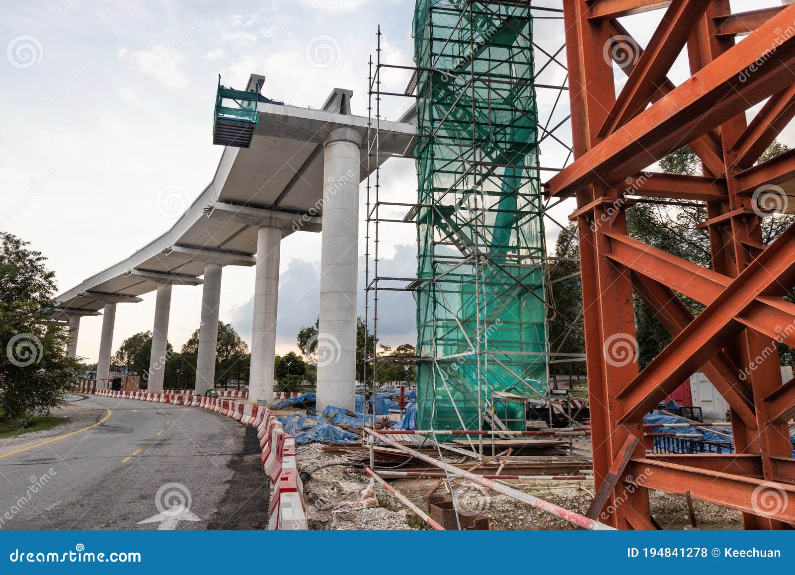 Construction of Mass Light Rail Transit Track Infrastructure in ...