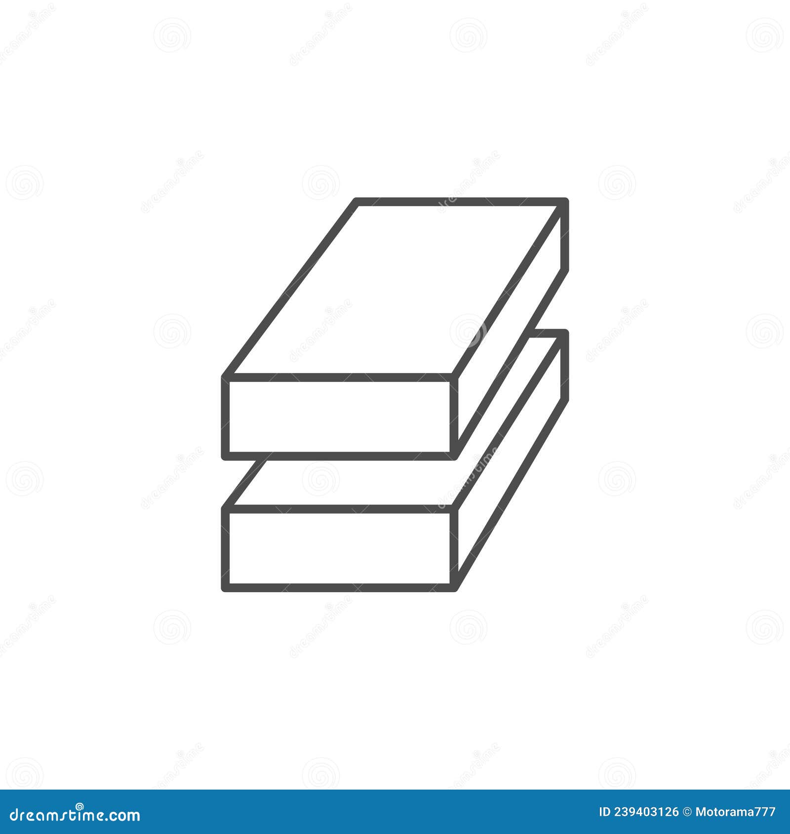 Construction Material Line Outline Icon Stock Vector - Illustration of ...