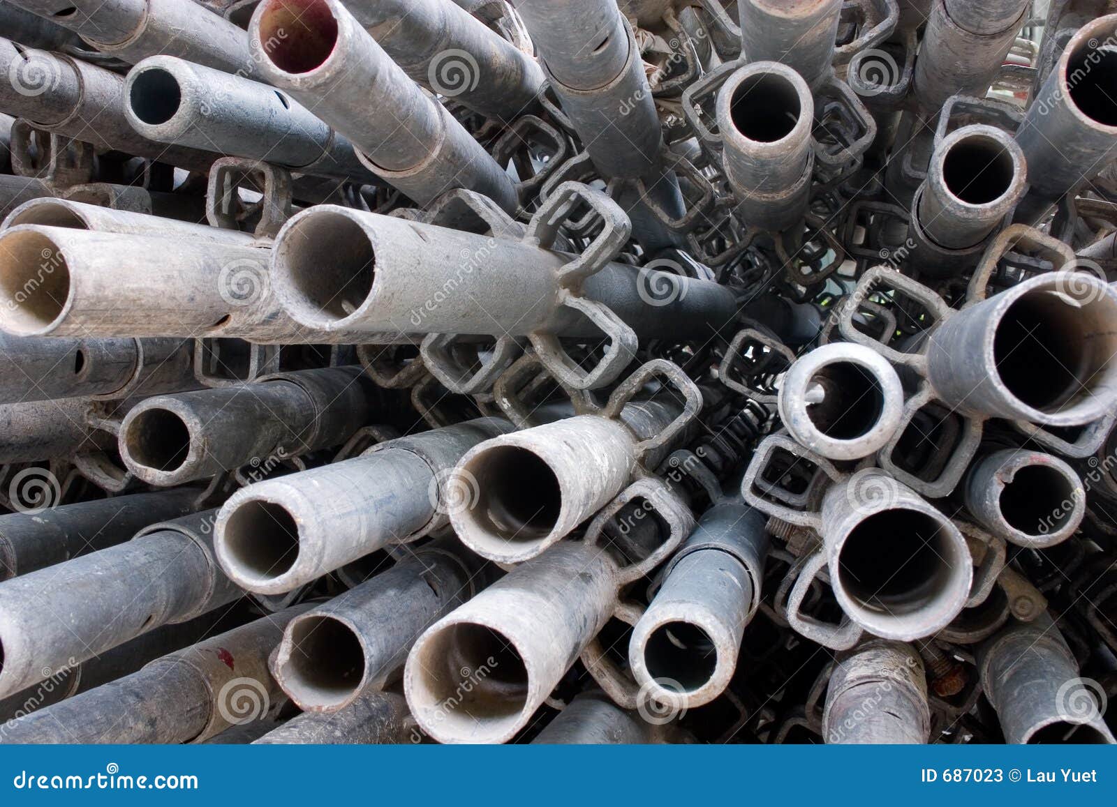 Construction Material - Long Pipes 2 Stock Image - Image of pattern ...