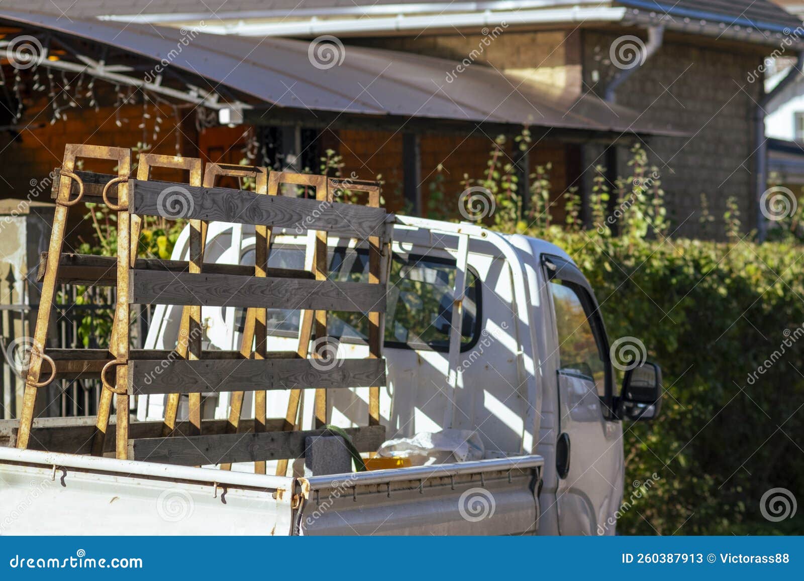 Construction Materials Delivery Stock Image - Image of business ...
