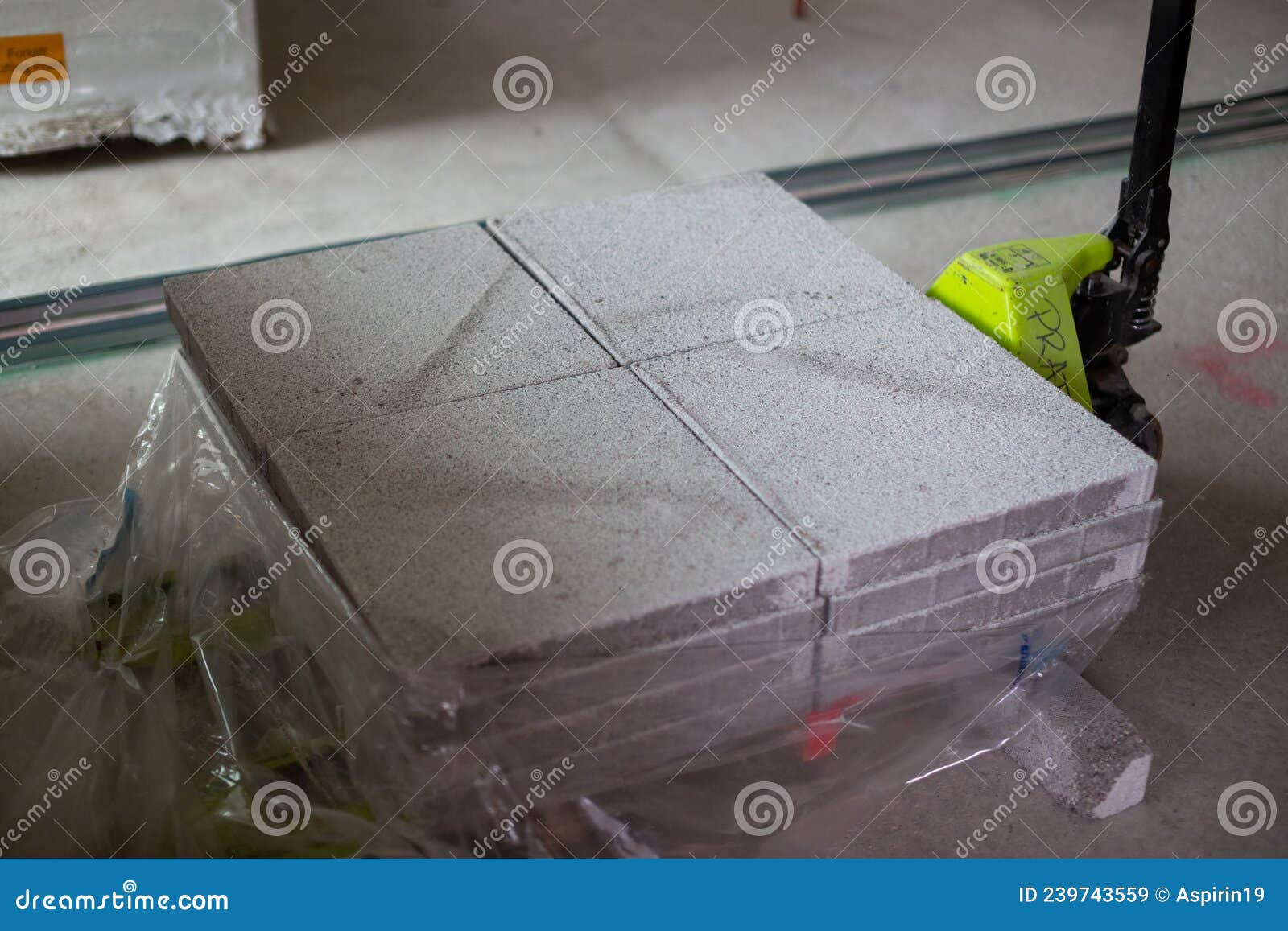 Construction Materials on the Site Editorial Stock Image - Image of ...