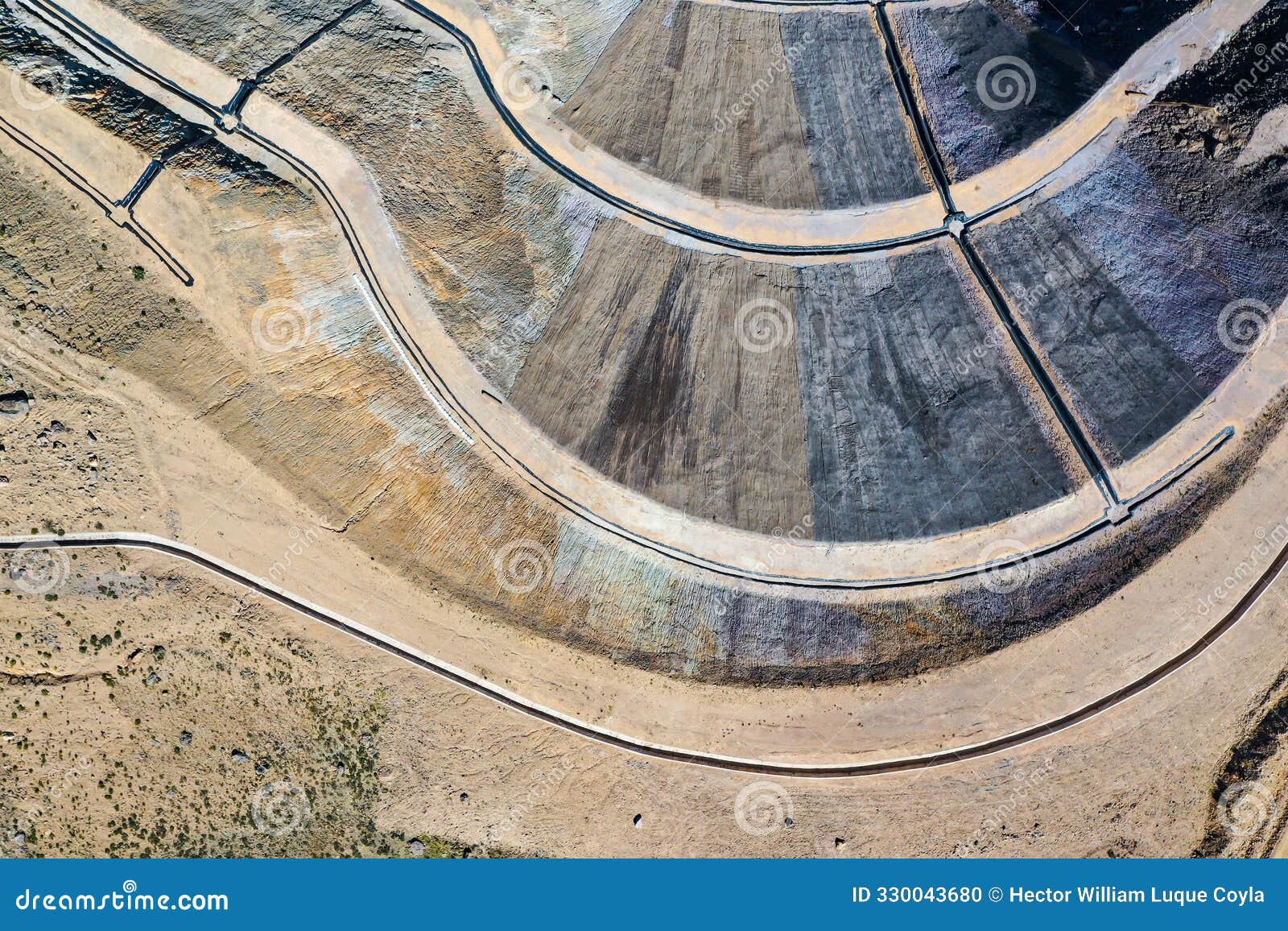 Construction MINE and Bulk Earthworks in Mining Stock Photo - Image of ...