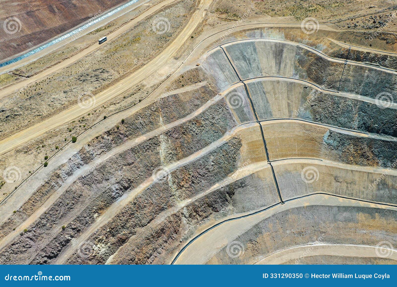 Construction MINE and Bulk Earthworks in Mining Stock Photo - Image of ...