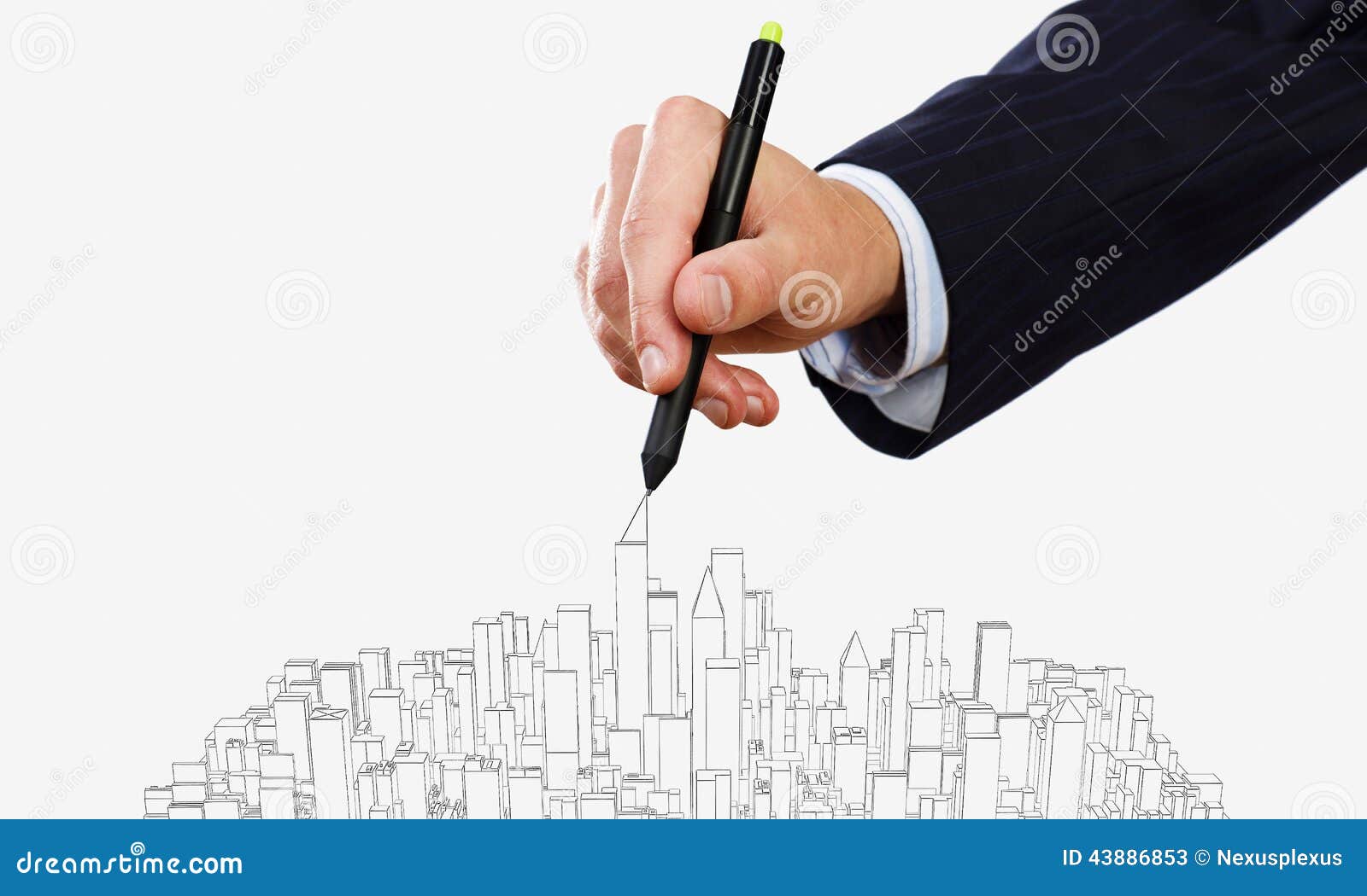 Construction model stock image. Image of home, develop - 43886853