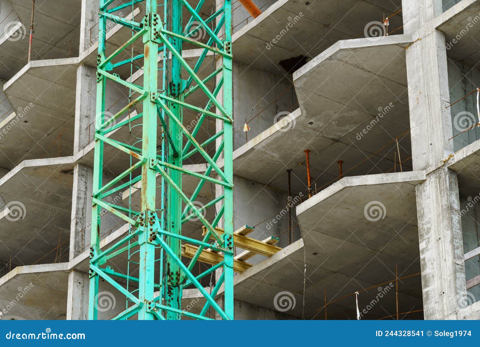 Construction of a Modern High-rise Building of Residential Complex, the ...